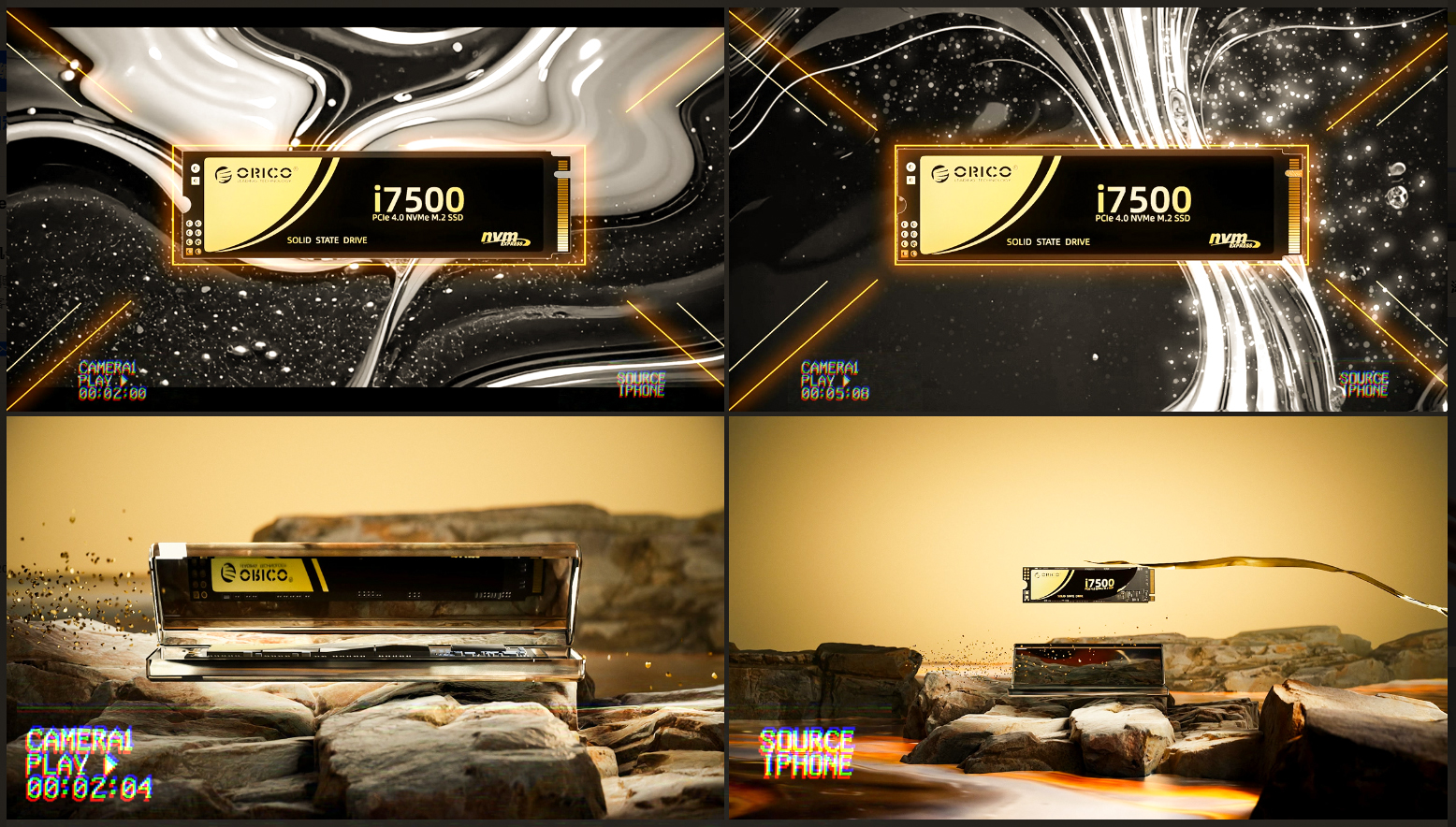 I系列SSD | i-Series SSD Product 3D Animation_Van志臻-站酷ZCOOL