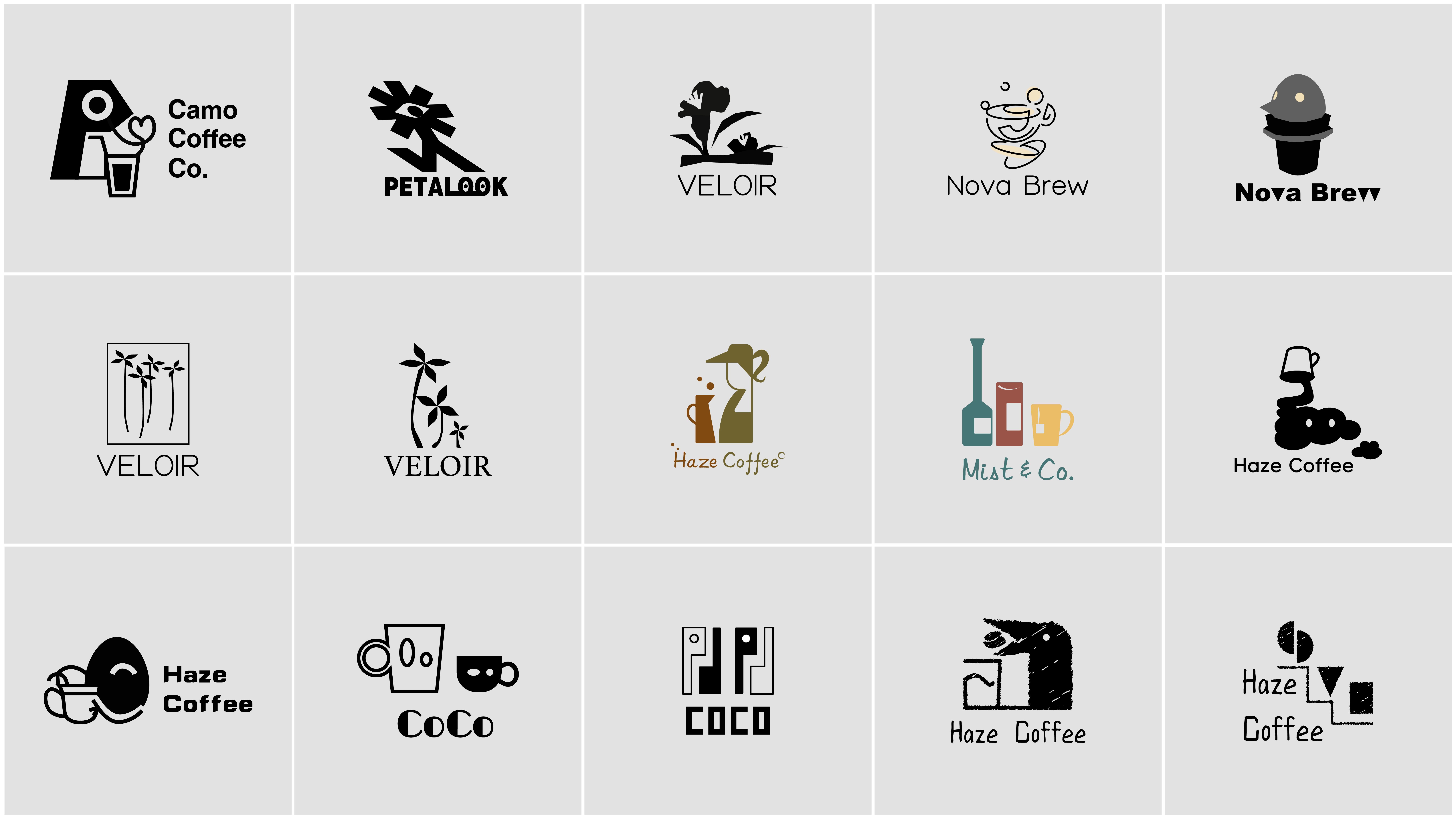 3月logo合集_leco或者ocel-站酷ZCOOL