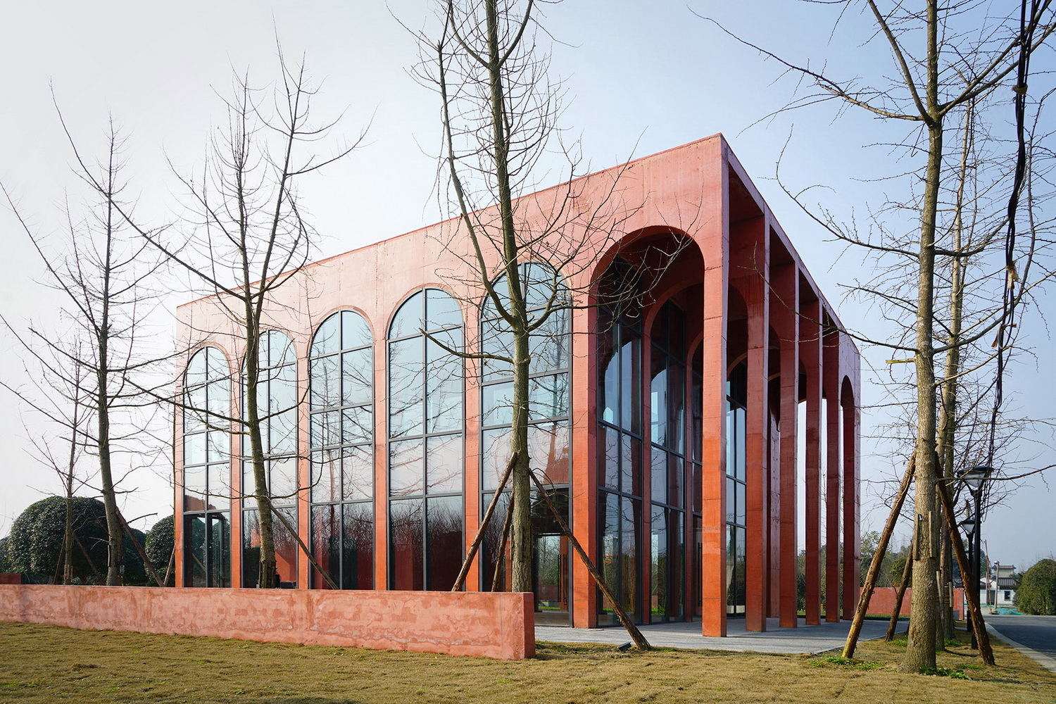 寿安镇岷江村驿站SU模型下载_素模网-站酷ZCOOL