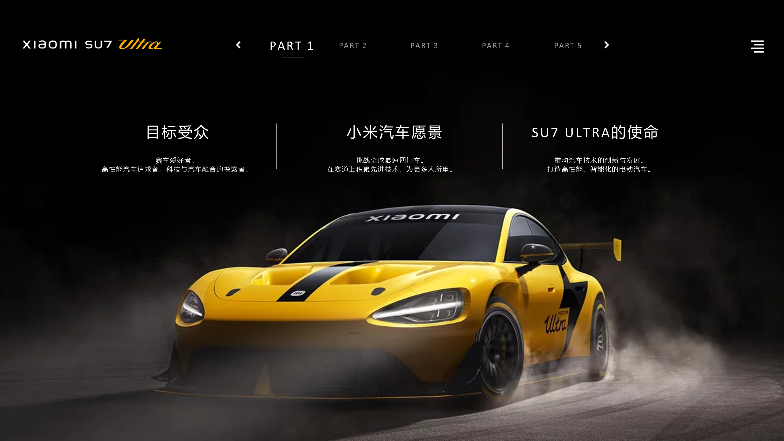 小米SU7 PPT版式设计_徐山XUSHAN-站酷ZCOOL