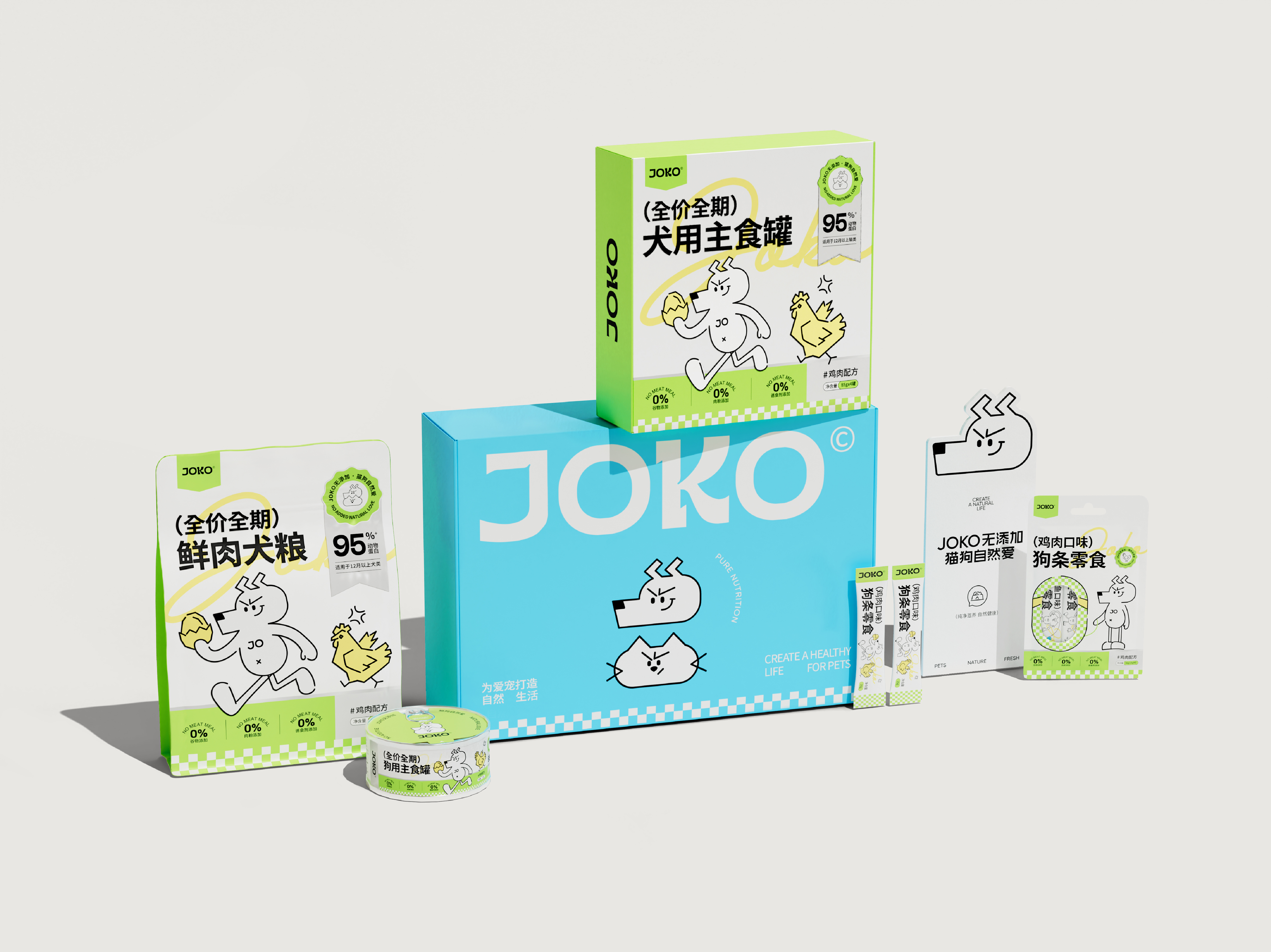 JOKO | 宠物品牌全案设计/LOGO/VI/IP_阿蓉设计-站酷ZCOOL