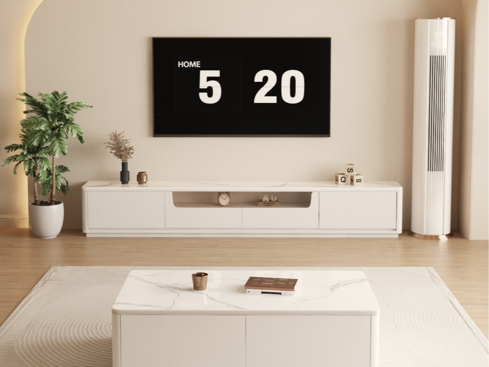 产品建模渲染-亚马逊A+/主图-茶几电视柜完美呈现_创酷视觉设计-站酷ZCOOL