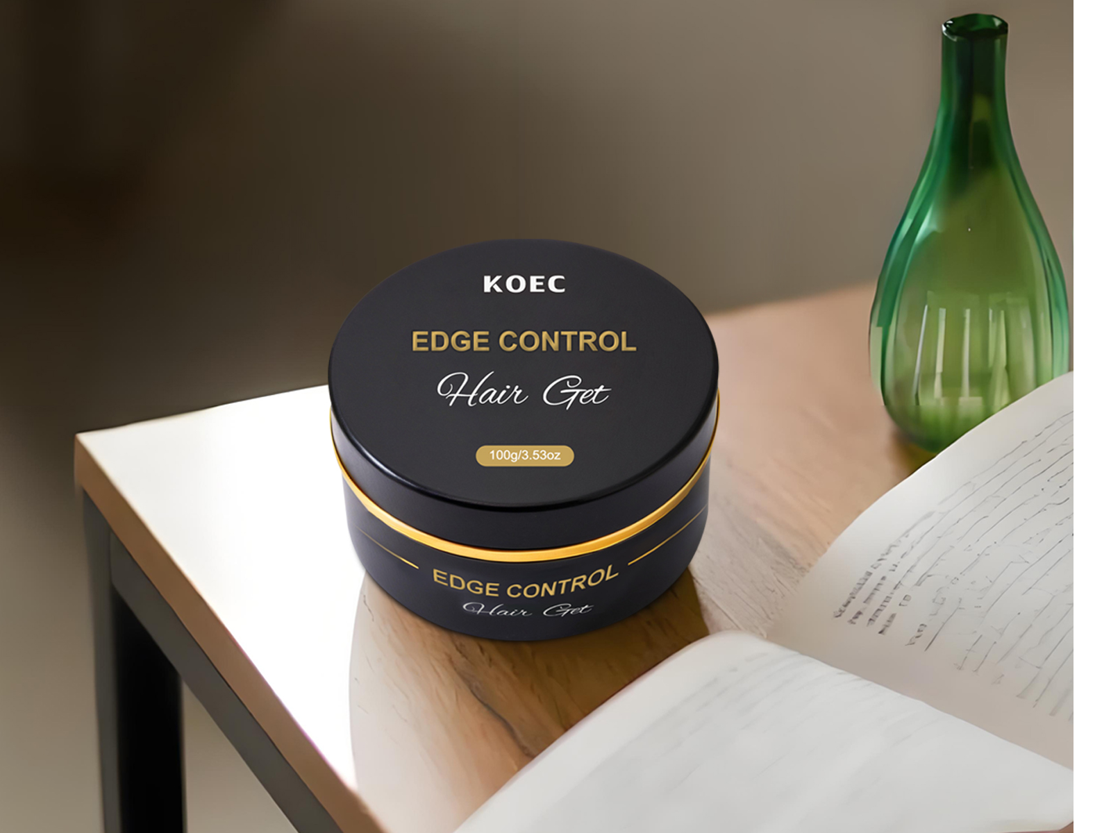 黑金定型发胶_四叶之草1218-站酷ZCOOL