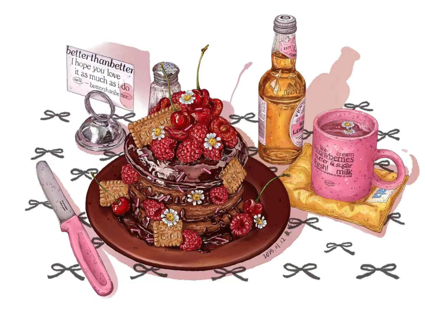 板绘食物__麦芽-站酷ZCOOL