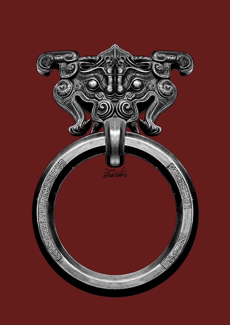 辅首衔环_LeonKT-站酷ZCOOL