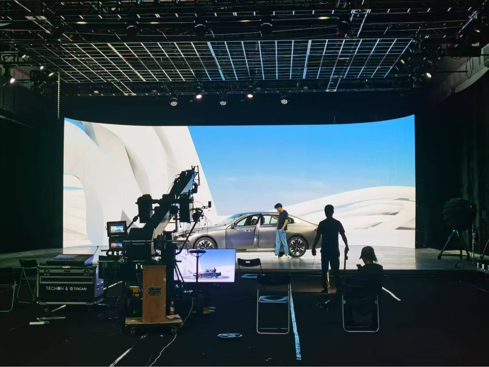 出租上海VP虚拟制片棚-实时预览打造高效拍摄_虚拍领航舵手-站酷ZCOOL