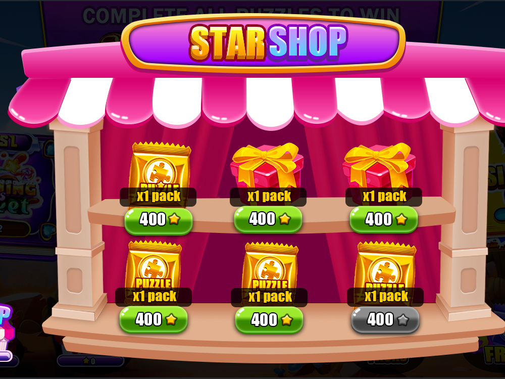 游戏ui界面设计——商店（slot项目）_千古画-站酷ZCOOL