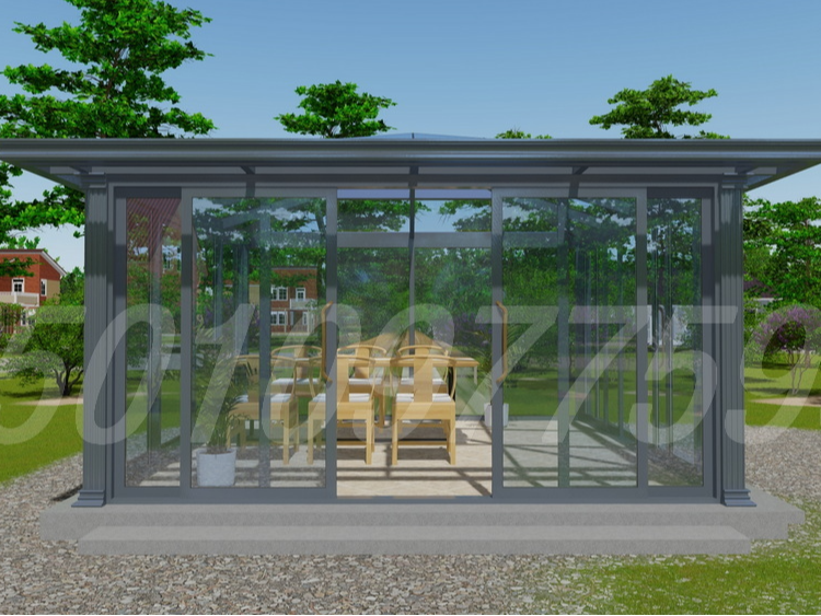 隔热low-e玻璃阳光房设计效果图_芳廷阳光-站酷ZCOOL