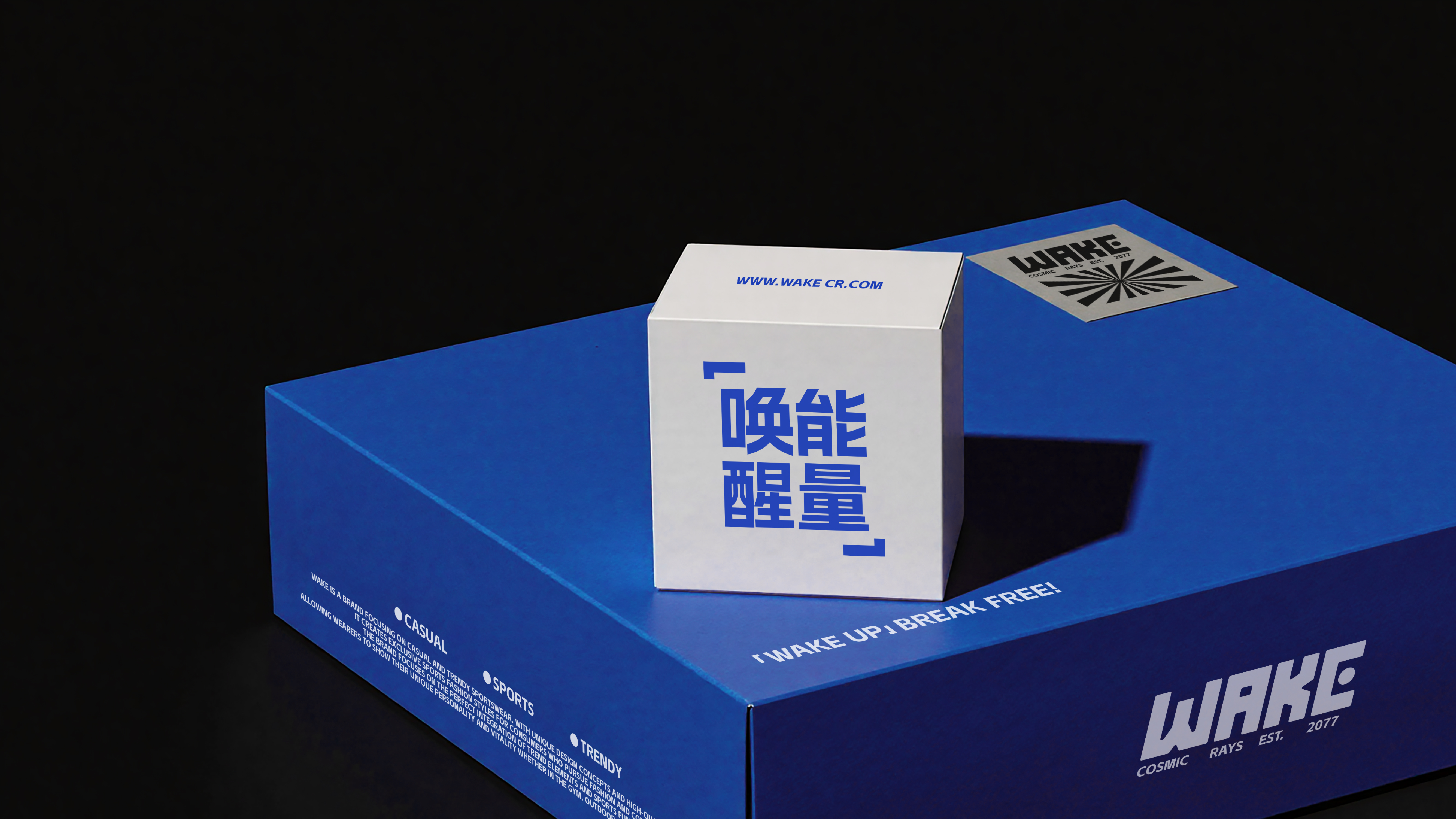 「WAKE COSMIC RAYS｜唤醒能量」_多面体Nuxxxxxx-站酷ZCOOL