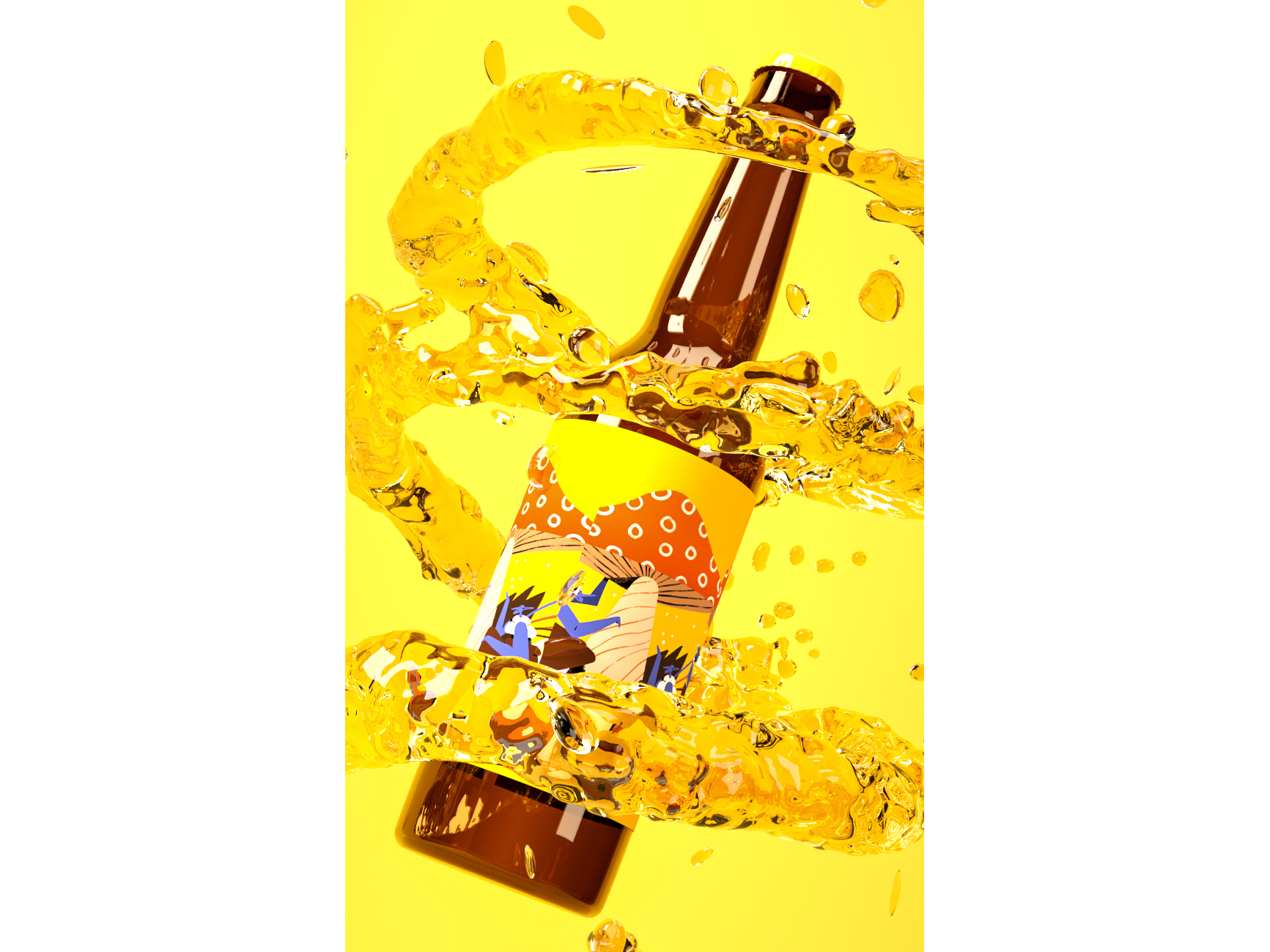 RF水珠流体（C4D临摹）_淡漠的夏-站酷ZCOOL