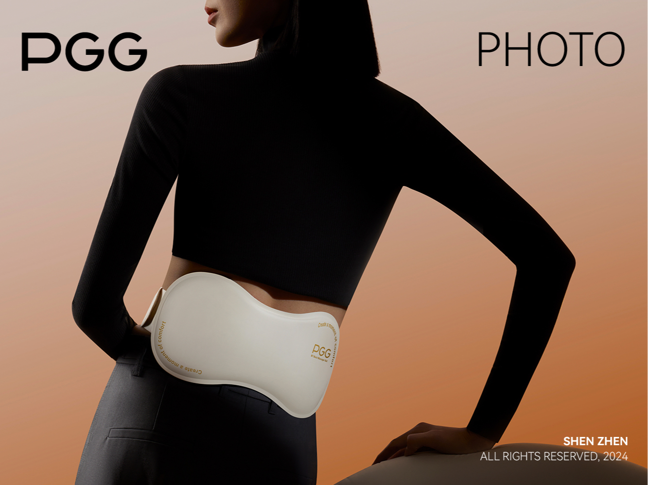 产品摄影 | PGG 腰部按摩仪_发生影像-站酷ZCOOL