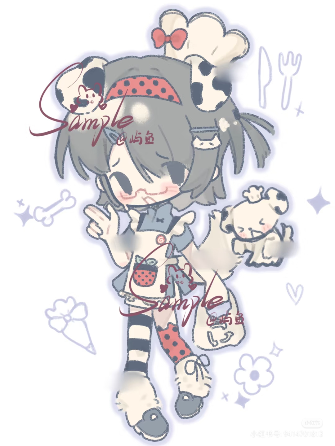 QQ立绘_大米酱himiko-站酷ZCOOL