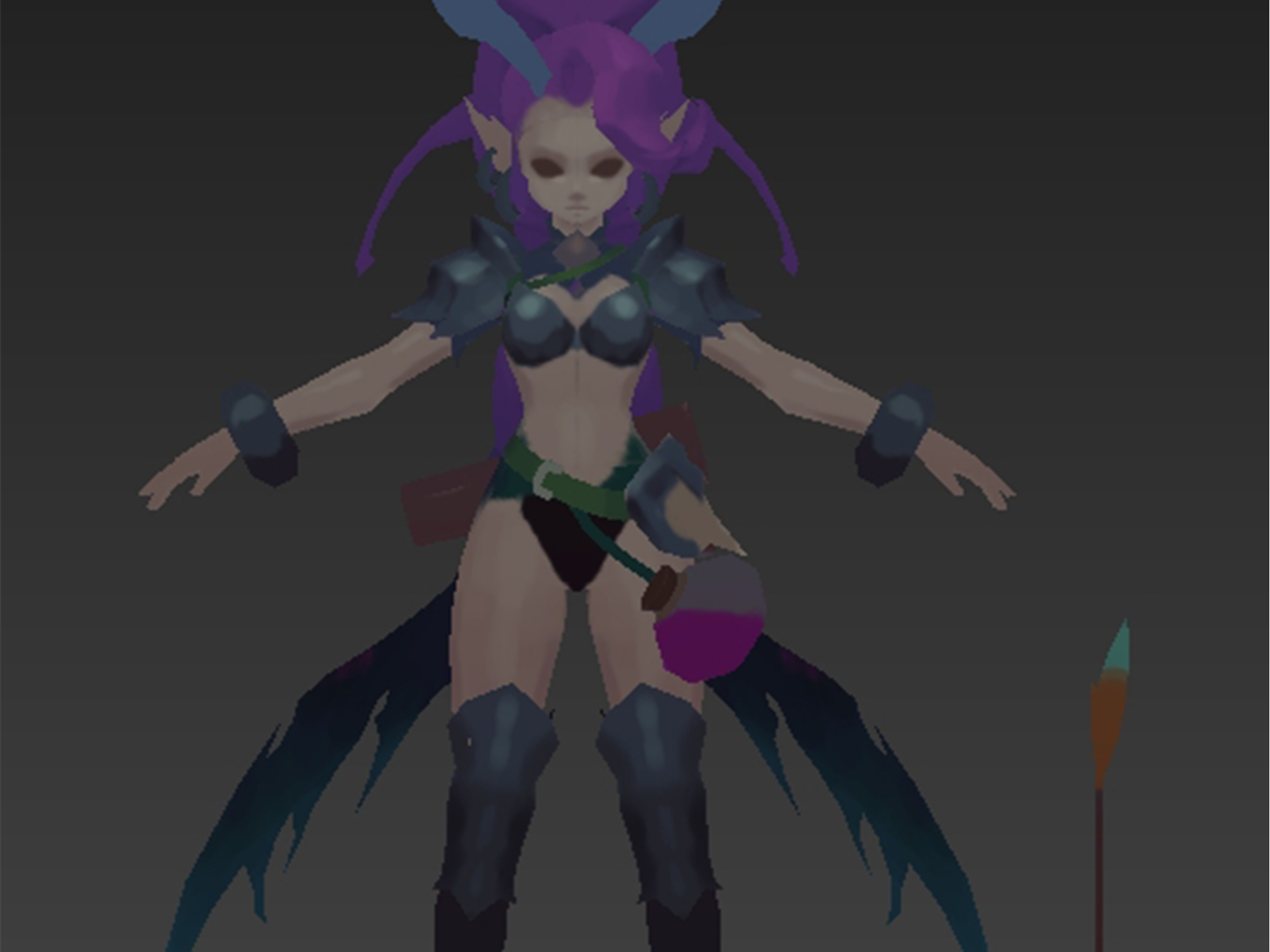 【3ds max建模】角色建模从0到1的过程_小邦吃不饱-站酷ZCOOL