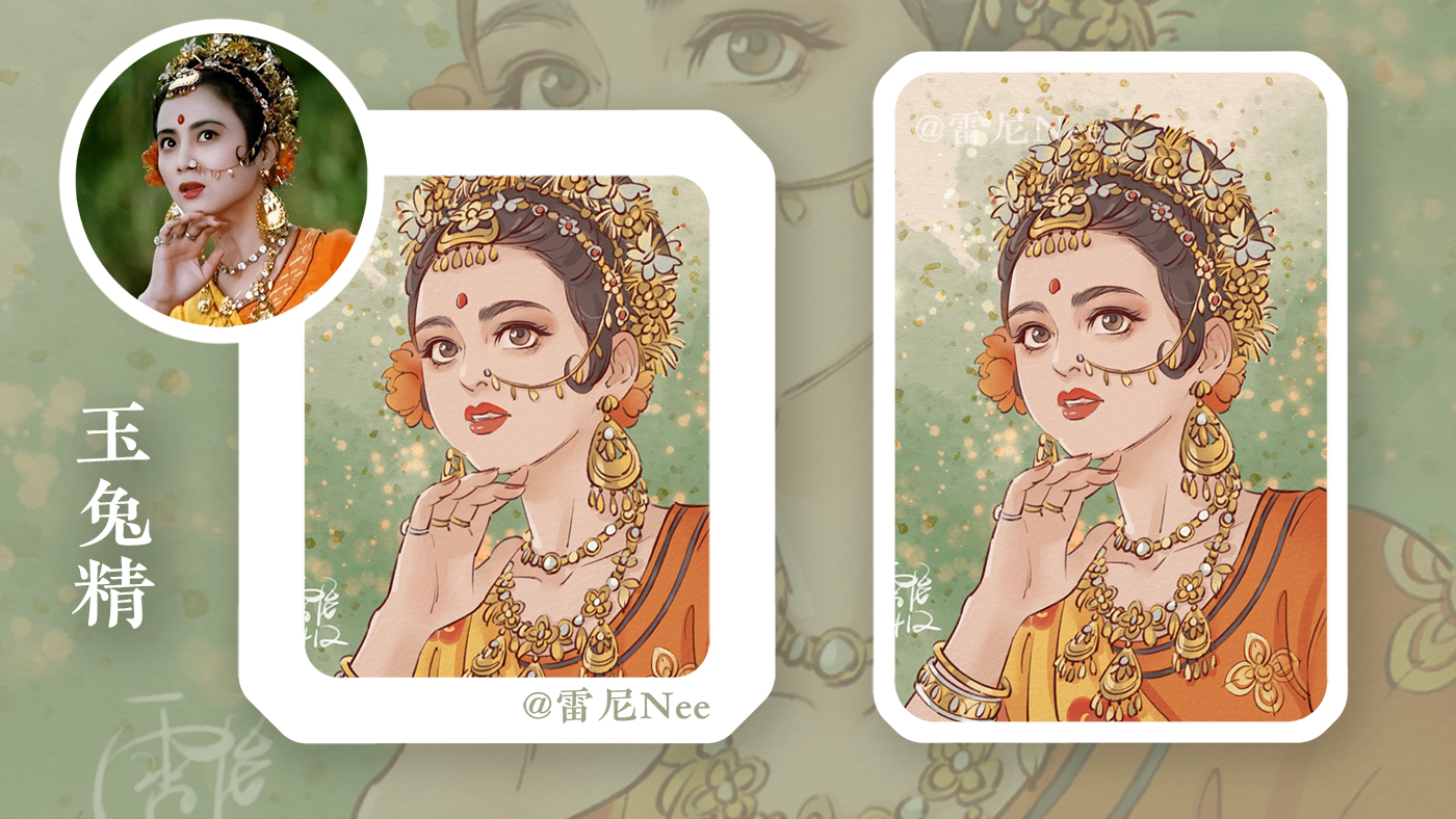 西游里的美人 *17P_雷尼Nee-站酷ZCOOL