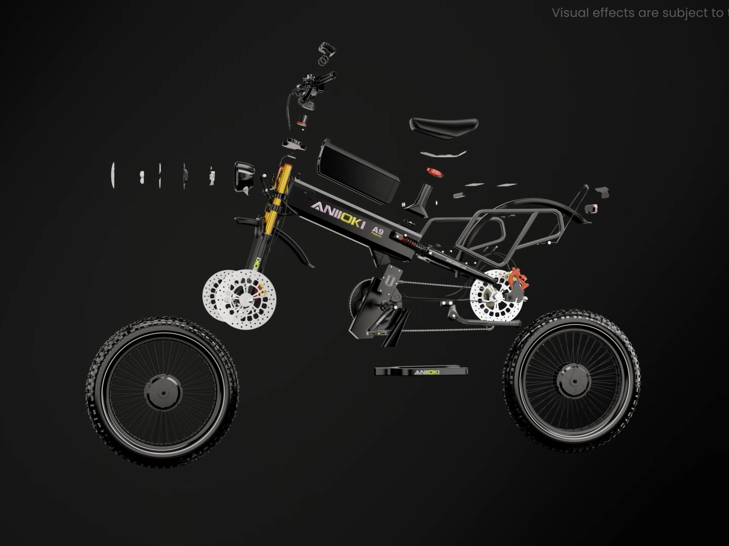 ebike动态产品渲染 电动自行车动画 _要碗螺蛳粉-站酷ZCOOL