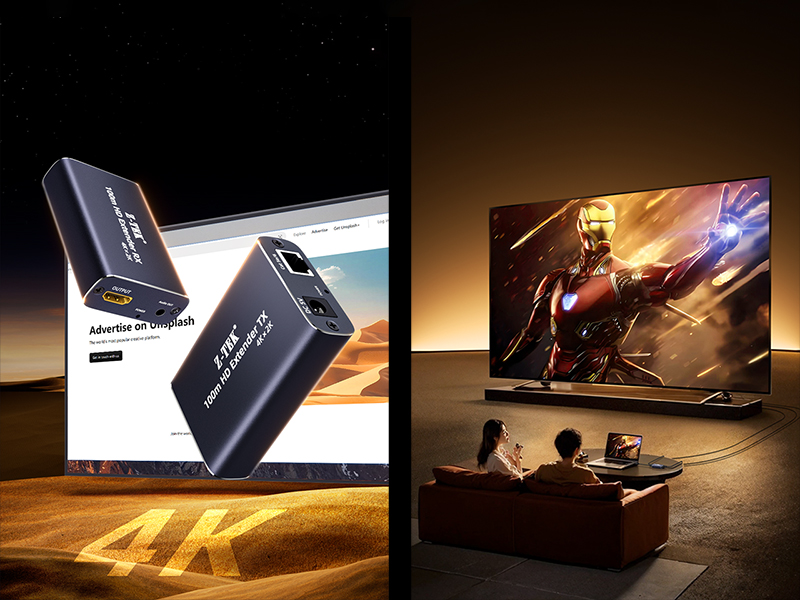 HDMI延长器带环出-工作图_水底月-站酷ZCOOL