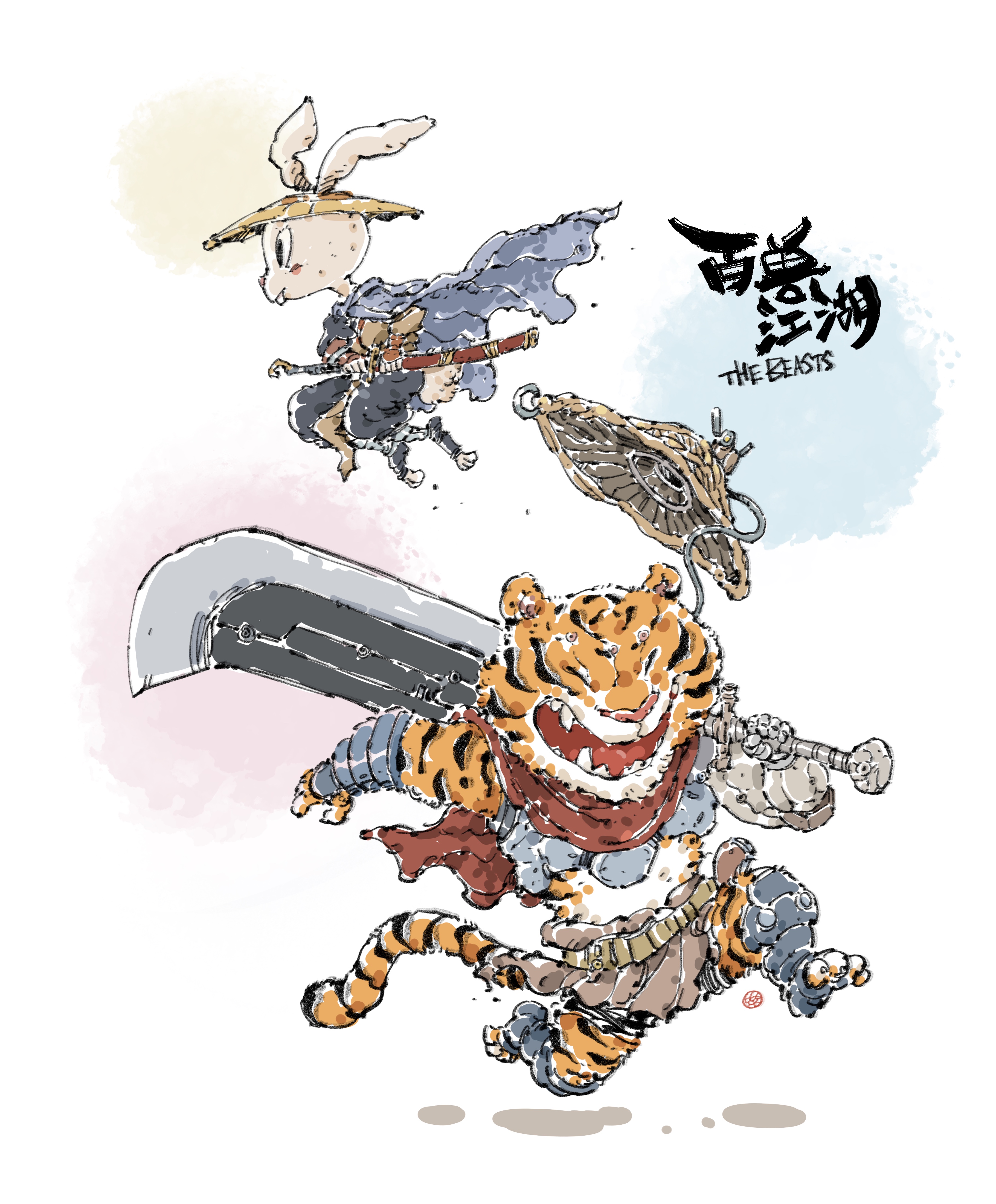 《百兽江湖》之制霸荒野_Leleevil-站酷ZCOOL