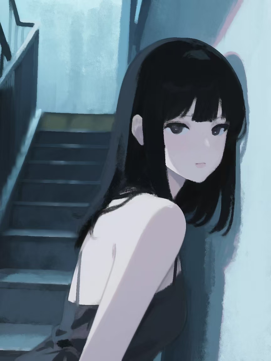 人物插画_苏沐沐沐sumu-站酷ZCOOL