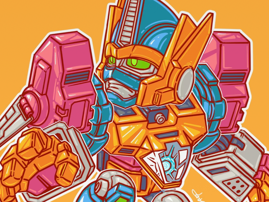 变形金刚｜BW｜圣天柱_阿亮JOIN工作室-站酷ZCOOL