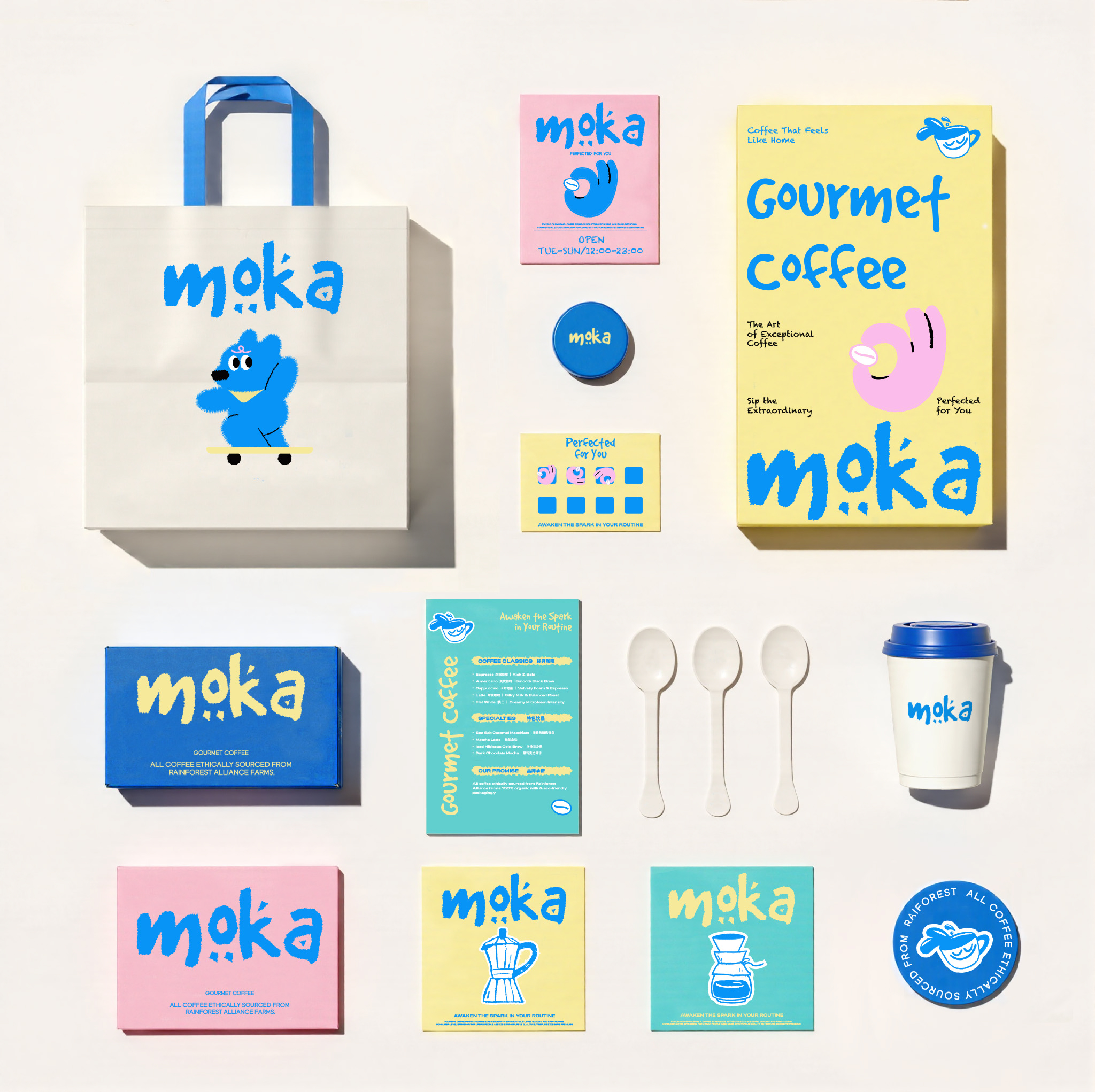 MOKA|咖啡品牌全案_窝头啊-站酷ZCOOL