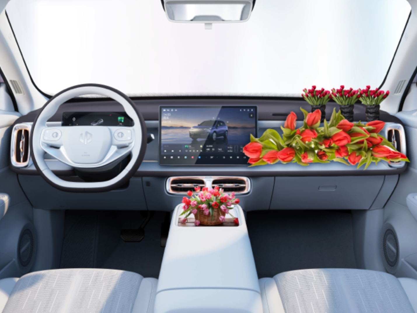 副驾花房营业中_是阿诚实啊-站酷ZCOOL