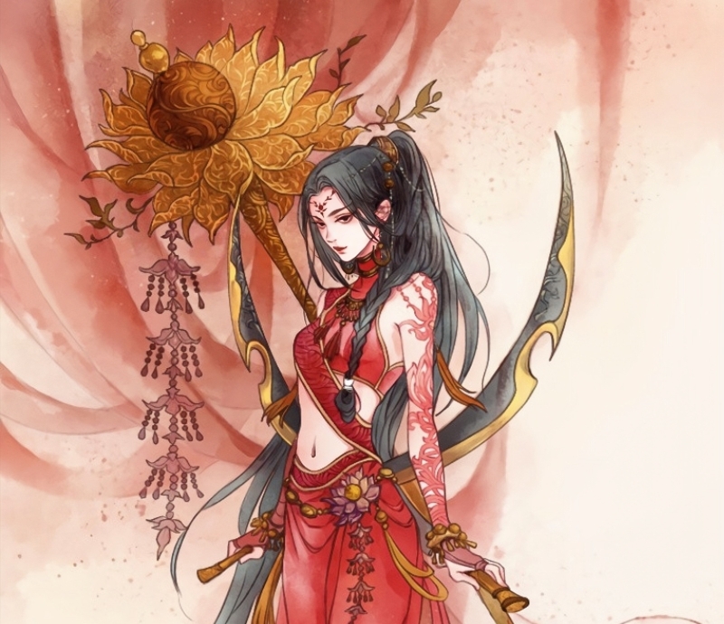 “我拼死只为守护我最重要的人”_山有木枝_-站酷ZCOOL