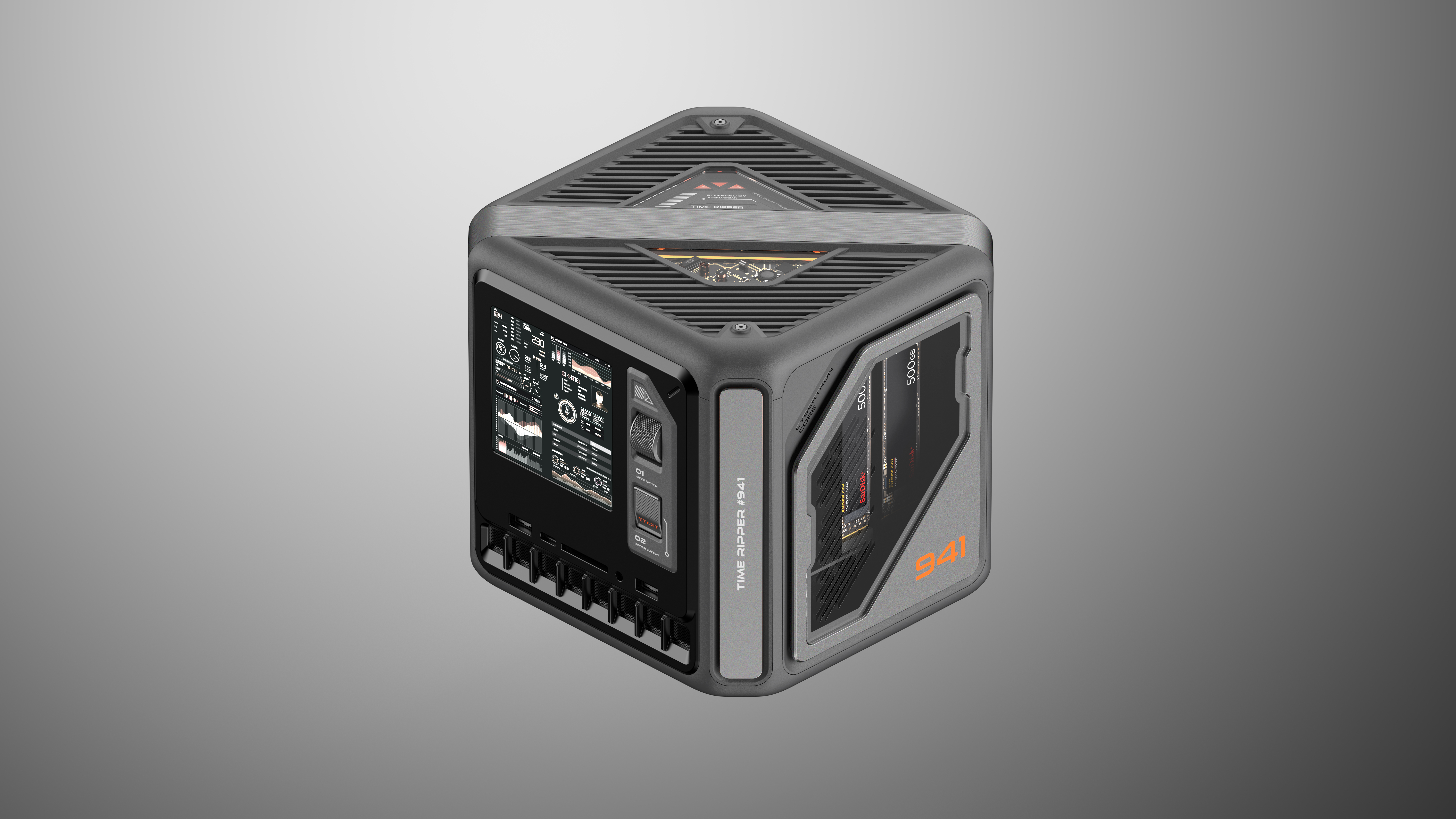 X-CUBE 游戏迷你主机_几维设计KIWI-站酷ZCOOL