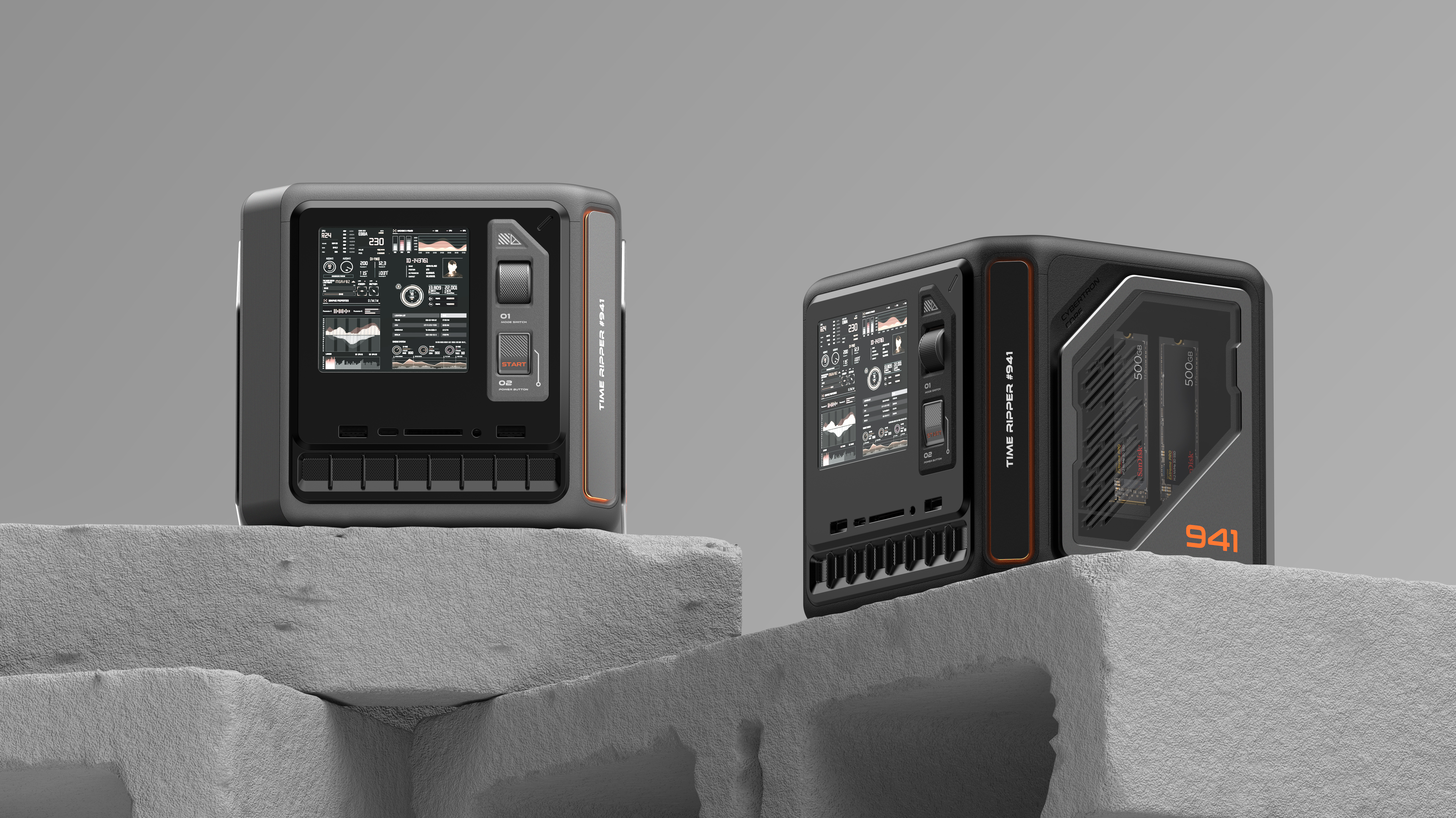 X-CUBE 游戏迷你主机_几维设计KIWI-站酷ZCOOL