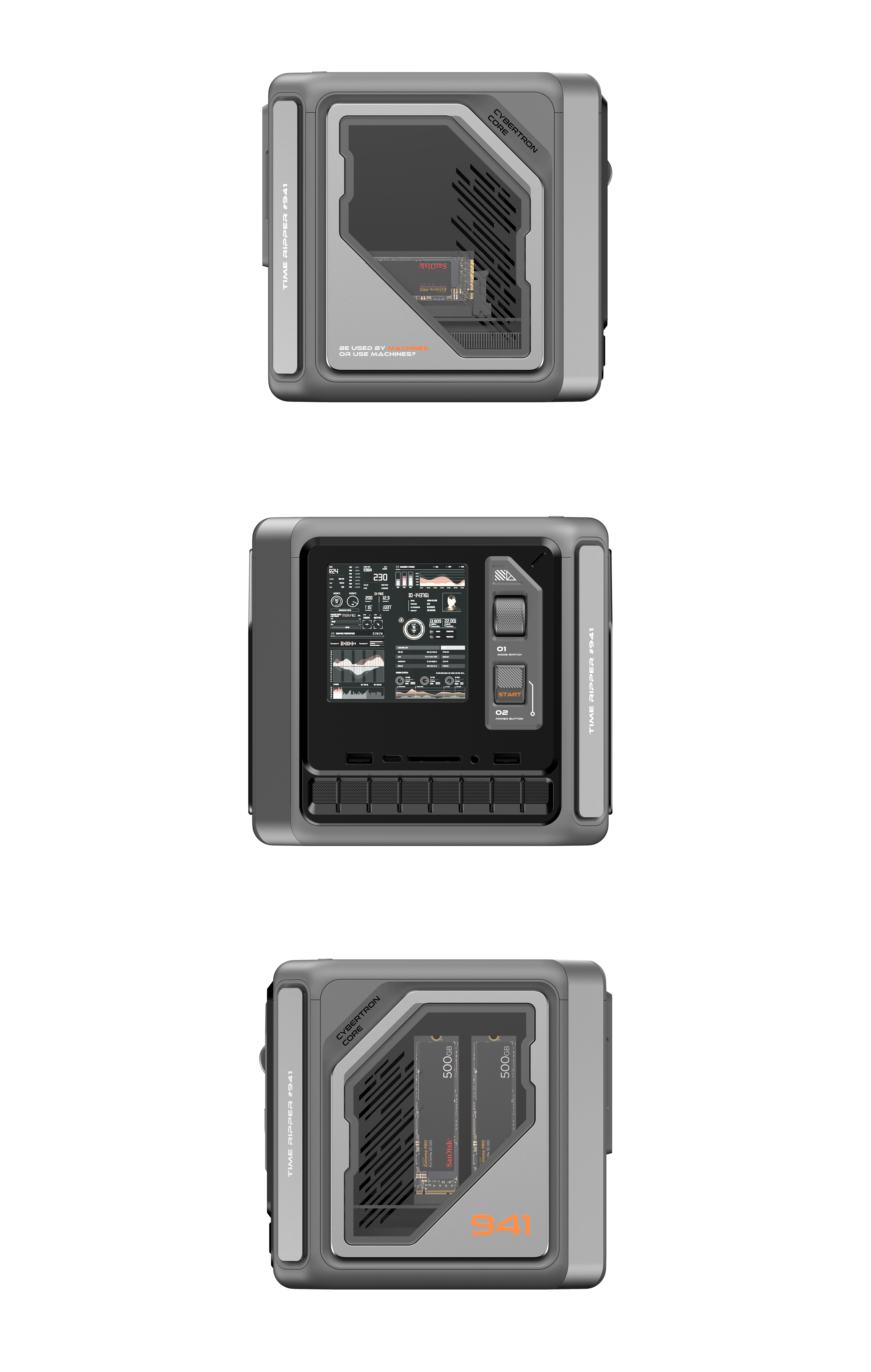 X-CUBE 游戏迷你主机_几维设计KIWI-站酷ZCOOL