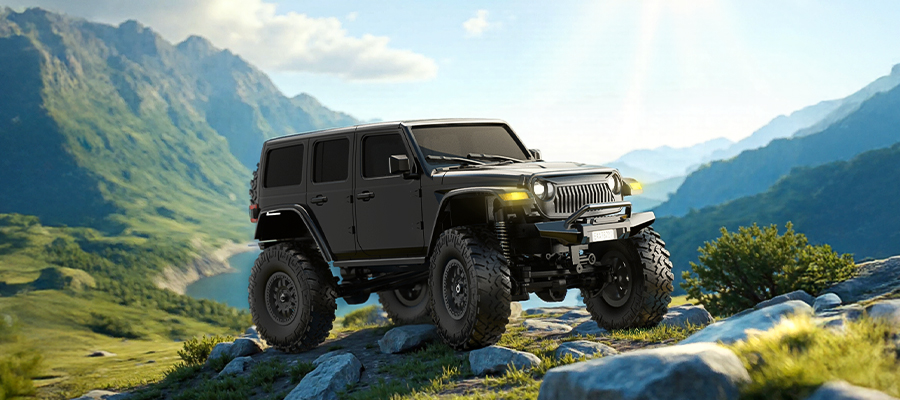 AI加渲染制作的遥控车海报图_OhEast-站酷ZCOOL