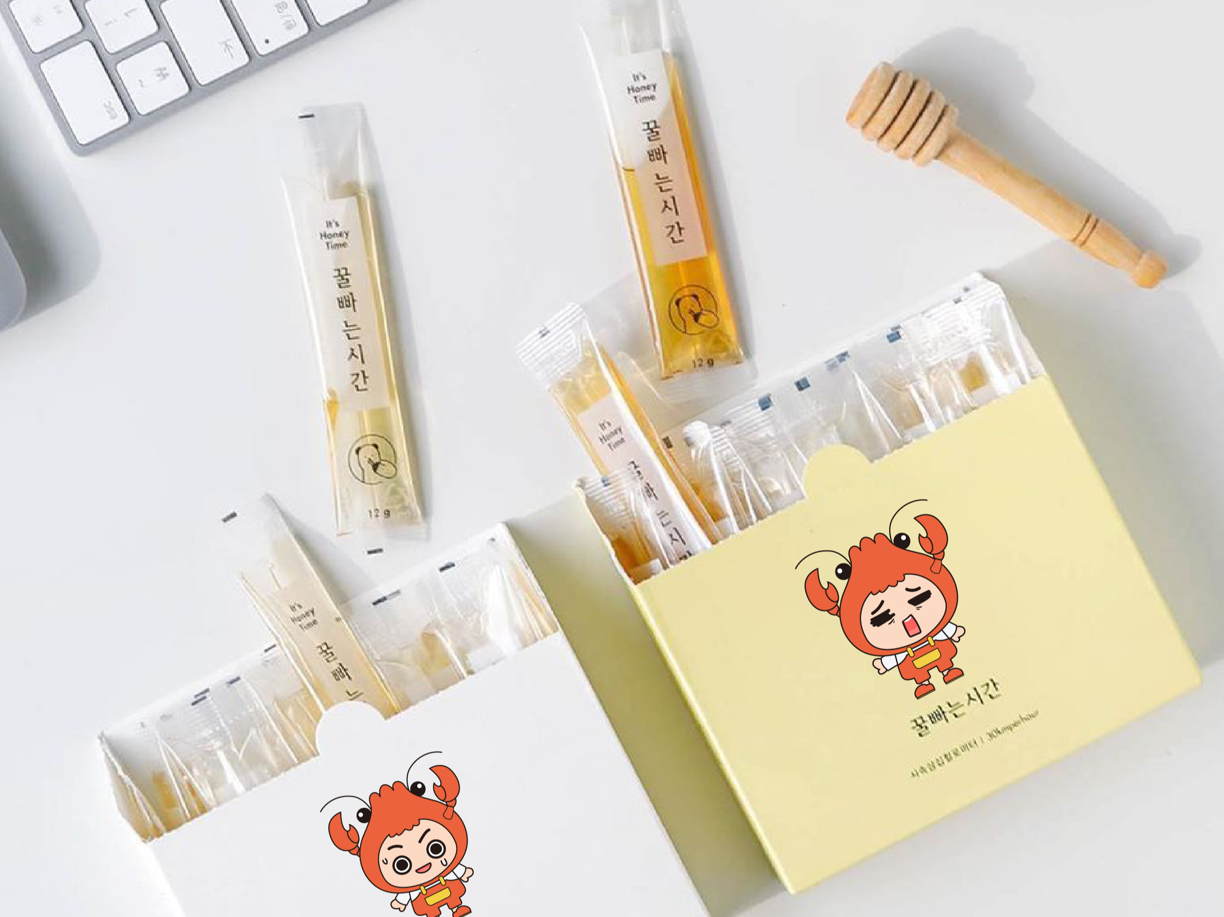 小龙虾卡通IP_康的设计0516-站酷ZCOOL