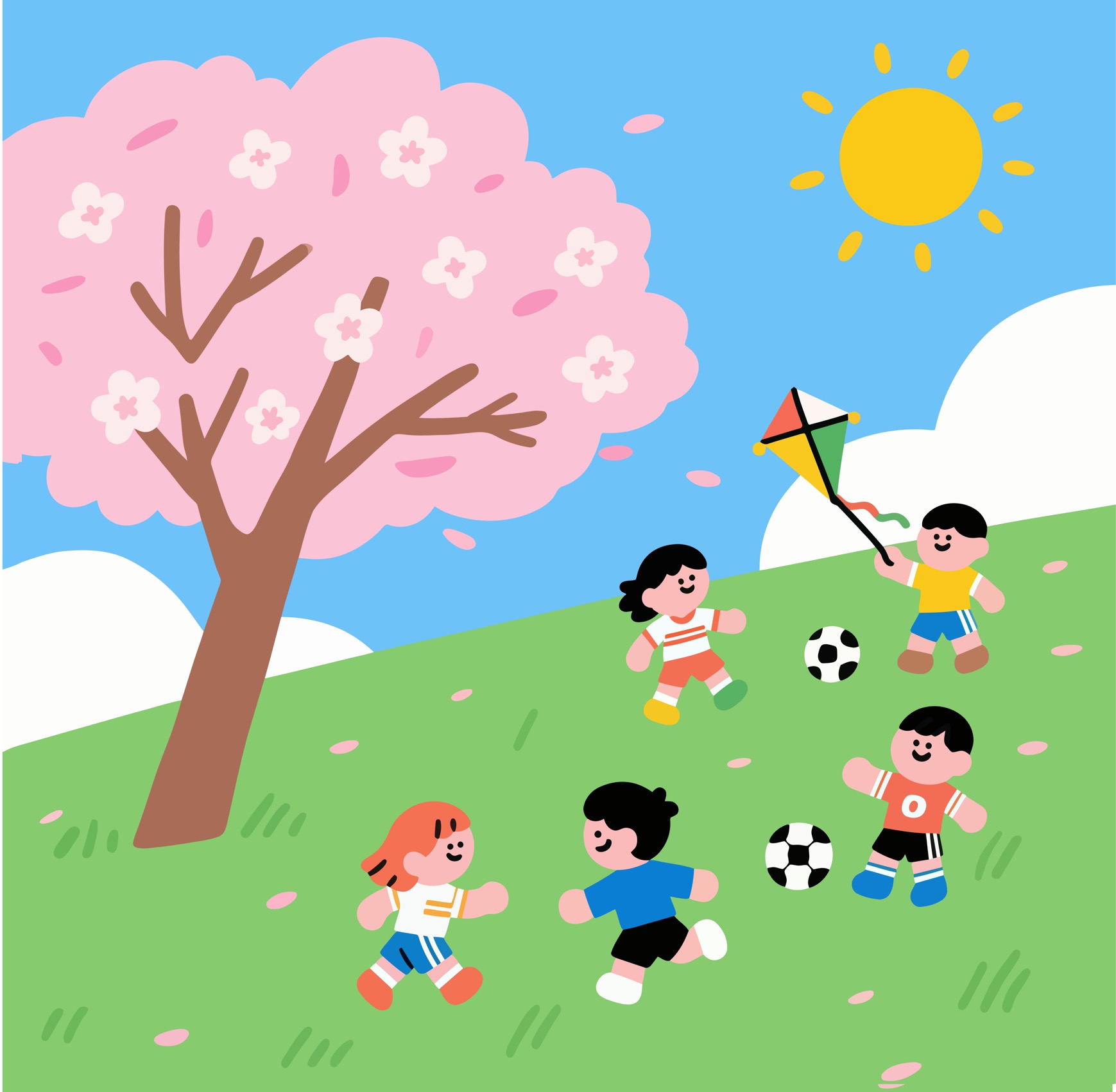 春天的日记_桃子不吃桃-站酷ZCOOL