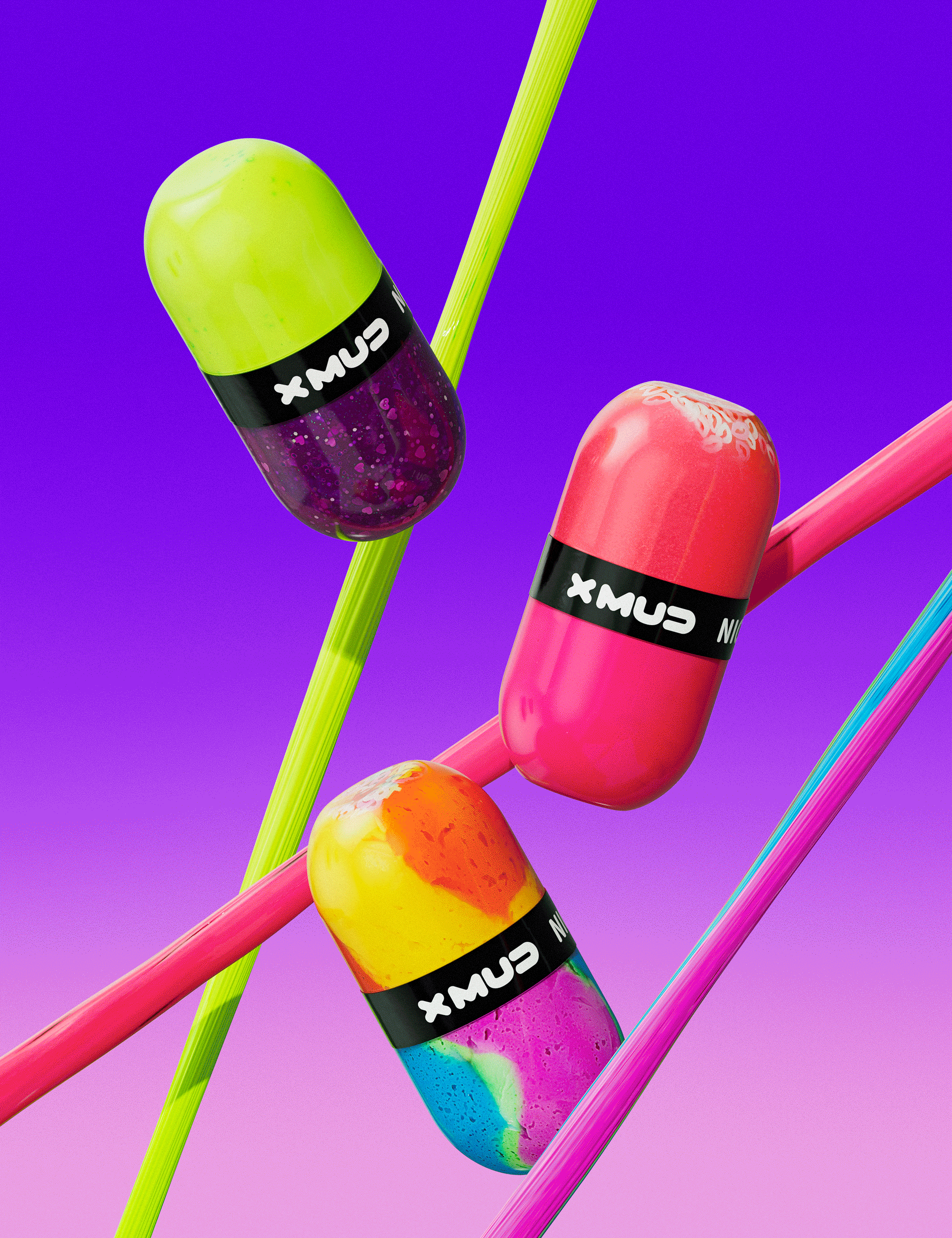 NDL设计｜X MUD潮流泥玩品牌全案塑造｜史莱姆_NewDesignLab-站酷ZCOOL