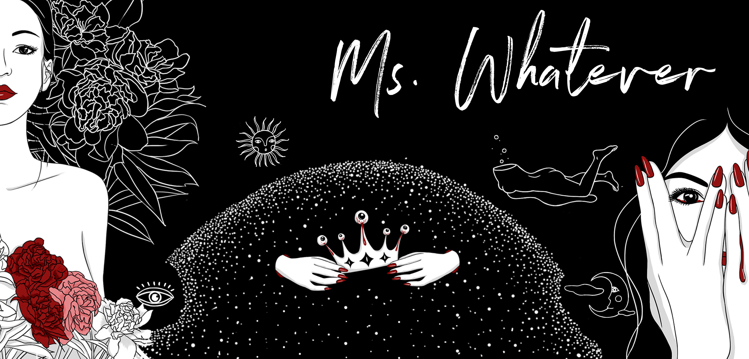 插画-妞爷（Ms.Whatever）_大文文文子-站酷ZCOOL