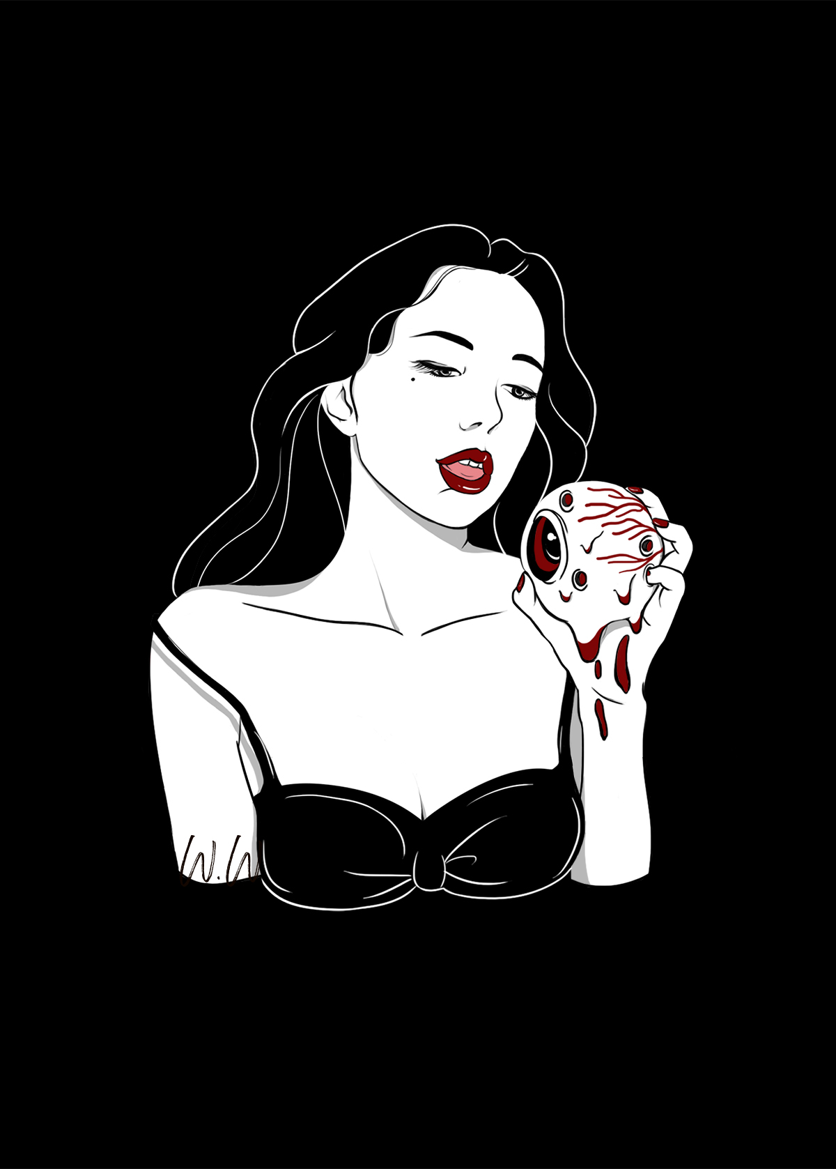 插画-妞爷（Ms.Whatever）_大文文文子-站酷ZCOOL