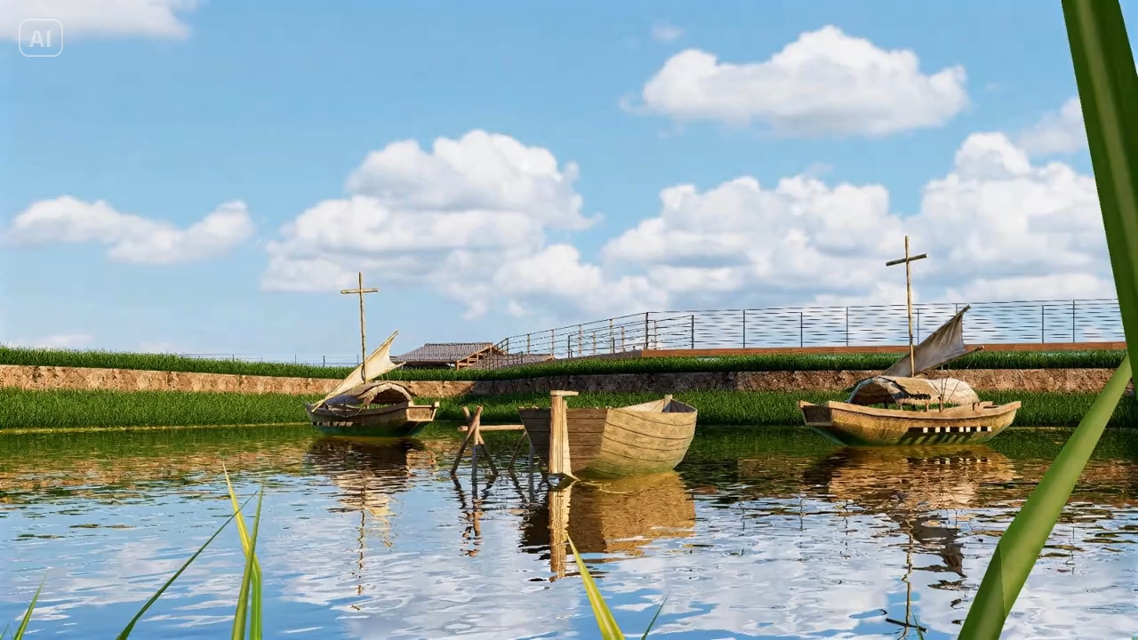 户外河畔渲染效果图_请随便1的设计部-站酷ZCOOL