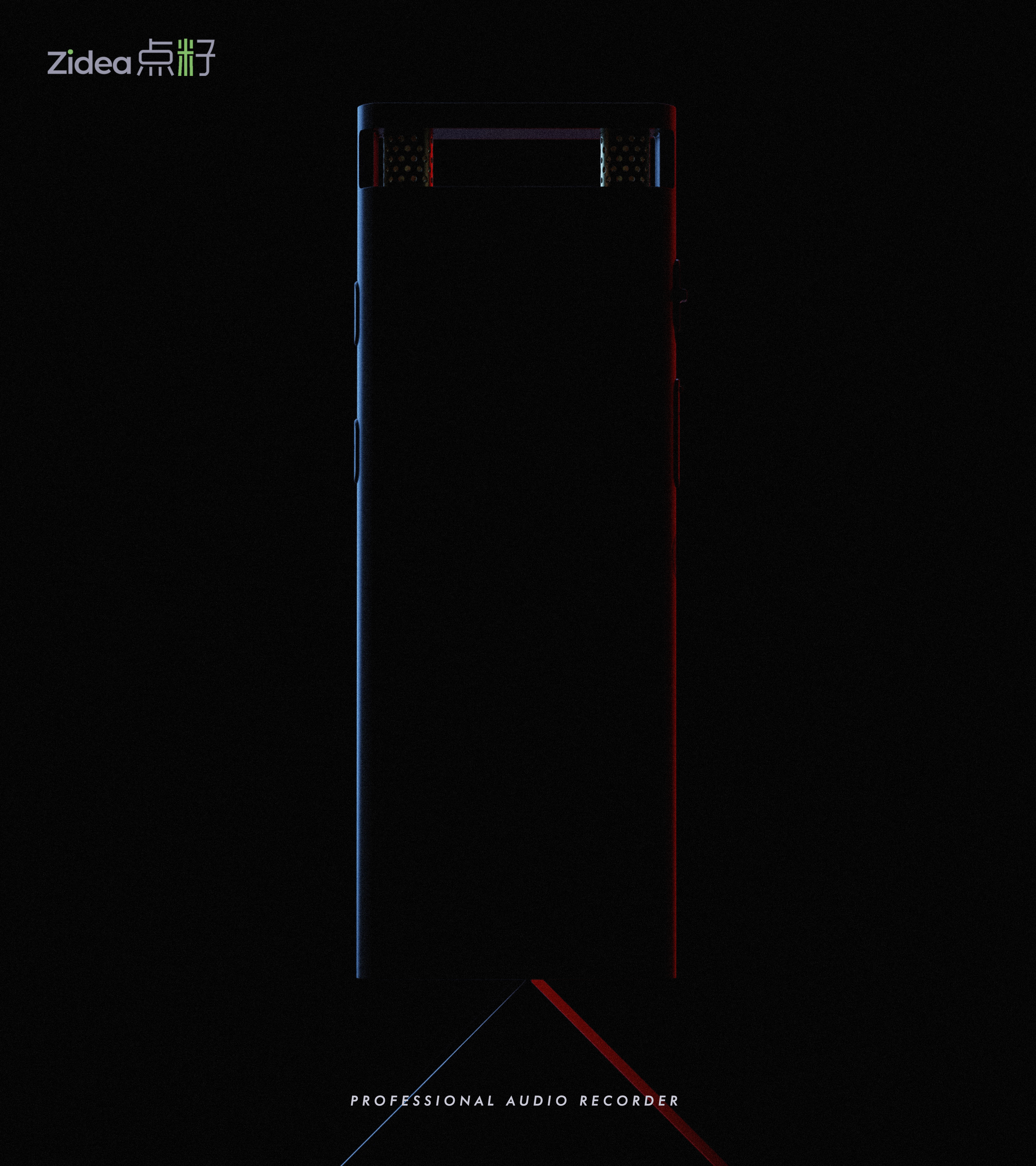 点籽设计-专业录音器-PROFESSIONAL AUDIO RECORDER_点籽设计-站酷ZCOOL