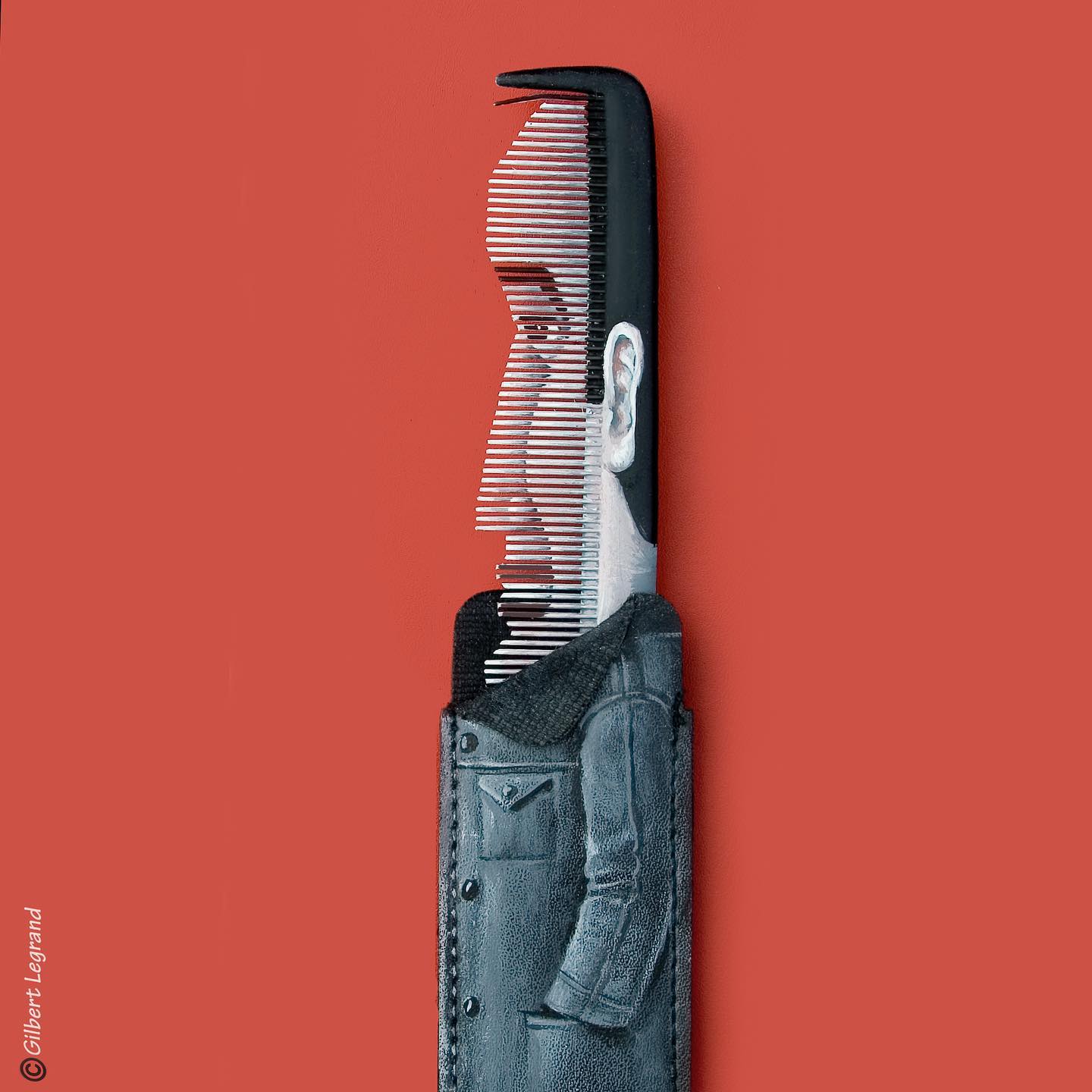 生活处处是惊喜-法国艺术家Gilbert Legrand的绝妙创意｜365天的好设计NO.76_站酷资讯-站酷ZCOOL