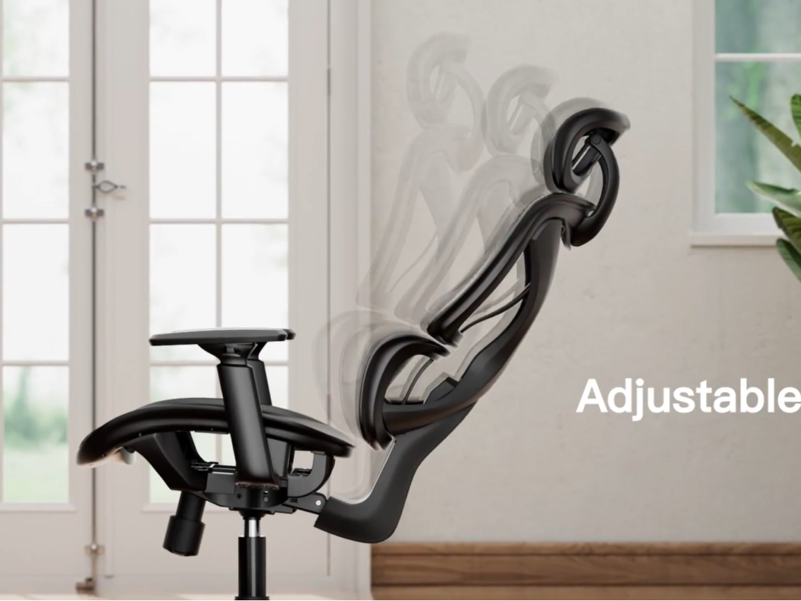 人体工学电竞办公椅家具产品3C电商3D三维动画CG视频_易扬_3D三维动画-站酷ZCOOL