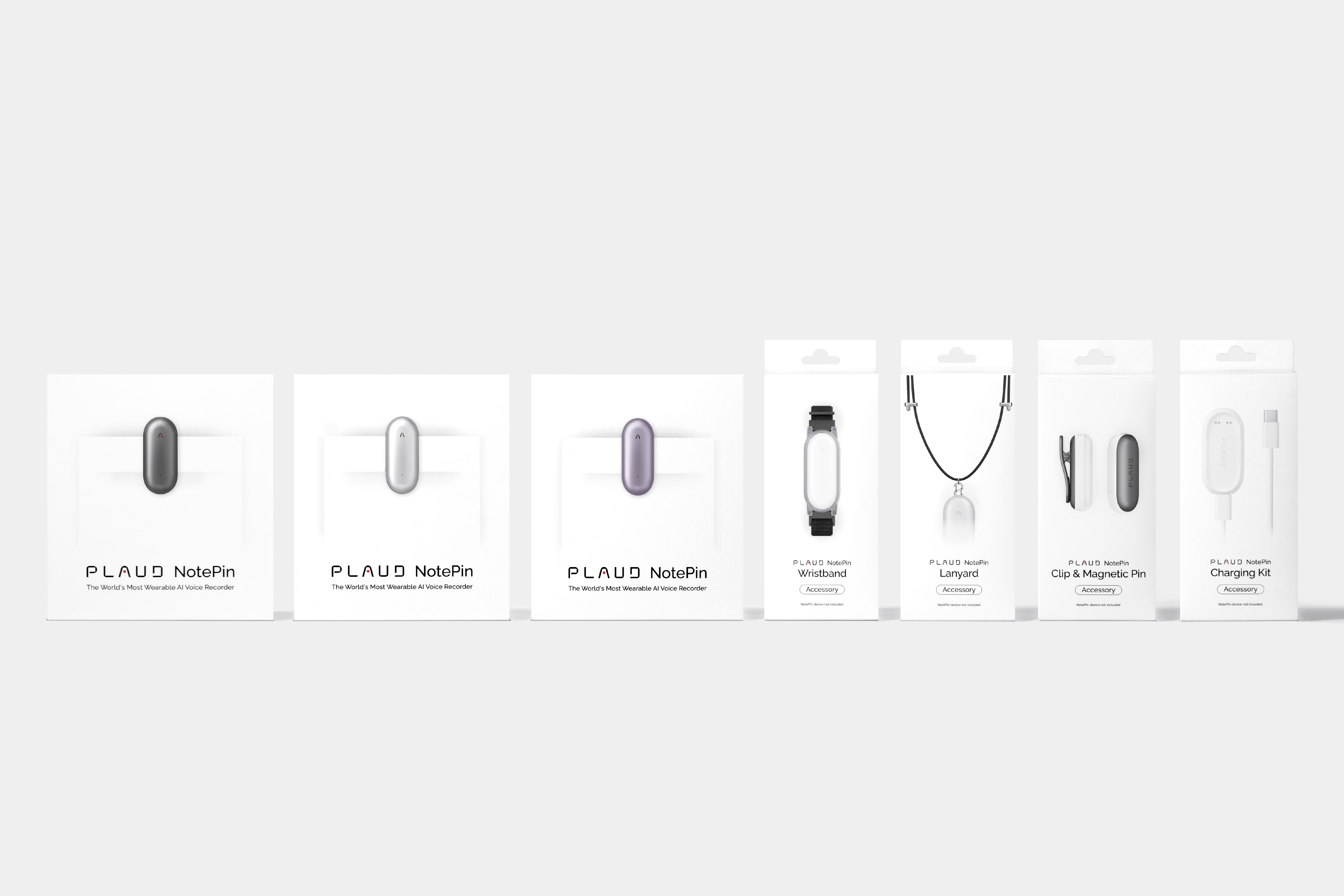 PLAUD NotePin AI智能录音设备包装升级设计_XXD创意设计-站酷ZCOOL