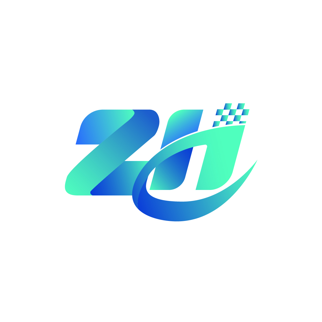 ZH立体字母设计_潇洒logo-站酷ZCOOL