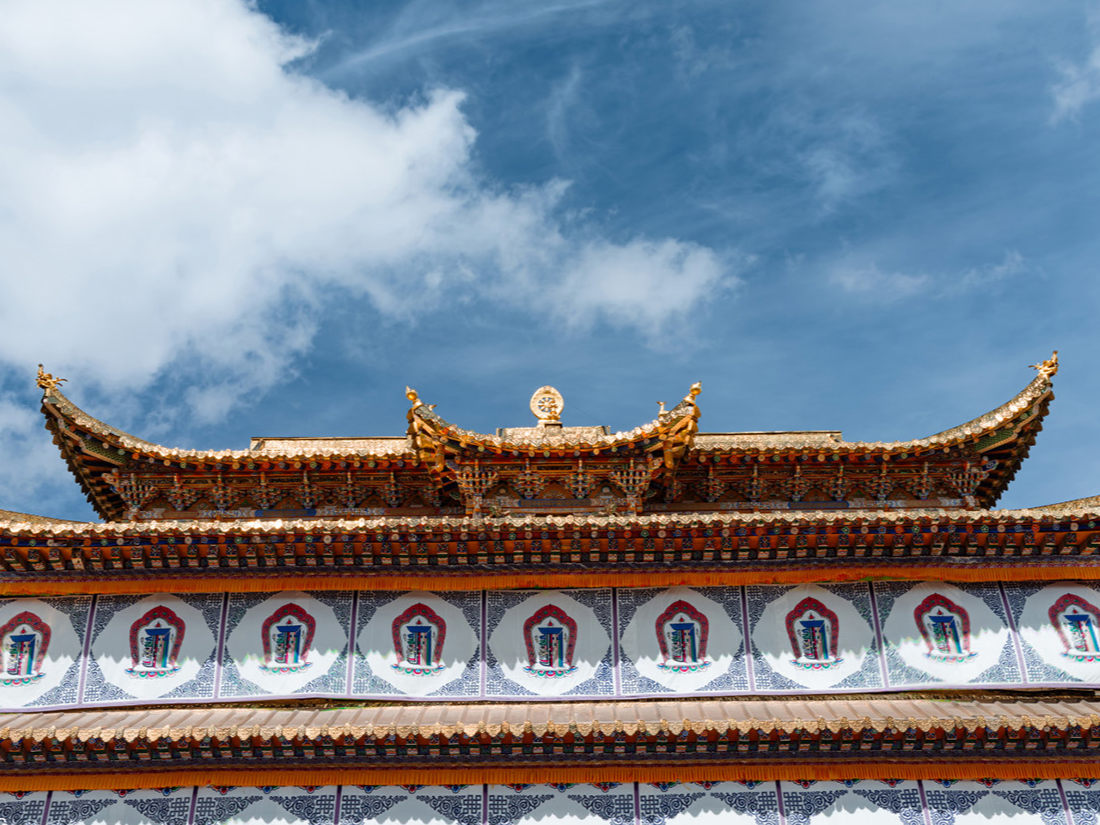 甘南郎木寺 | 信仰的色彩_观于我的视界-站酷ZCOOL