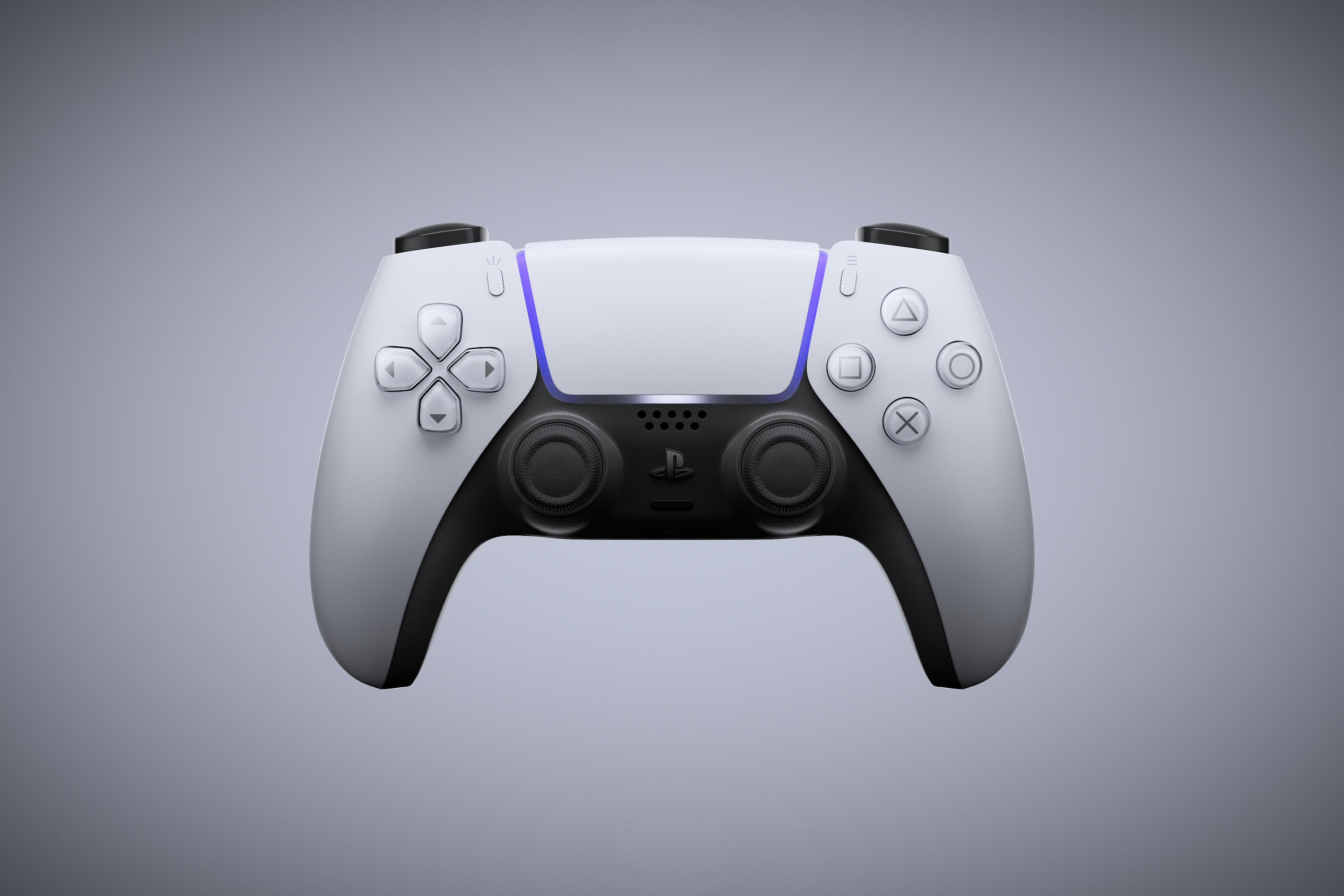 PS5游戏手柄渲染_阿樊A-站酷ZCOOL