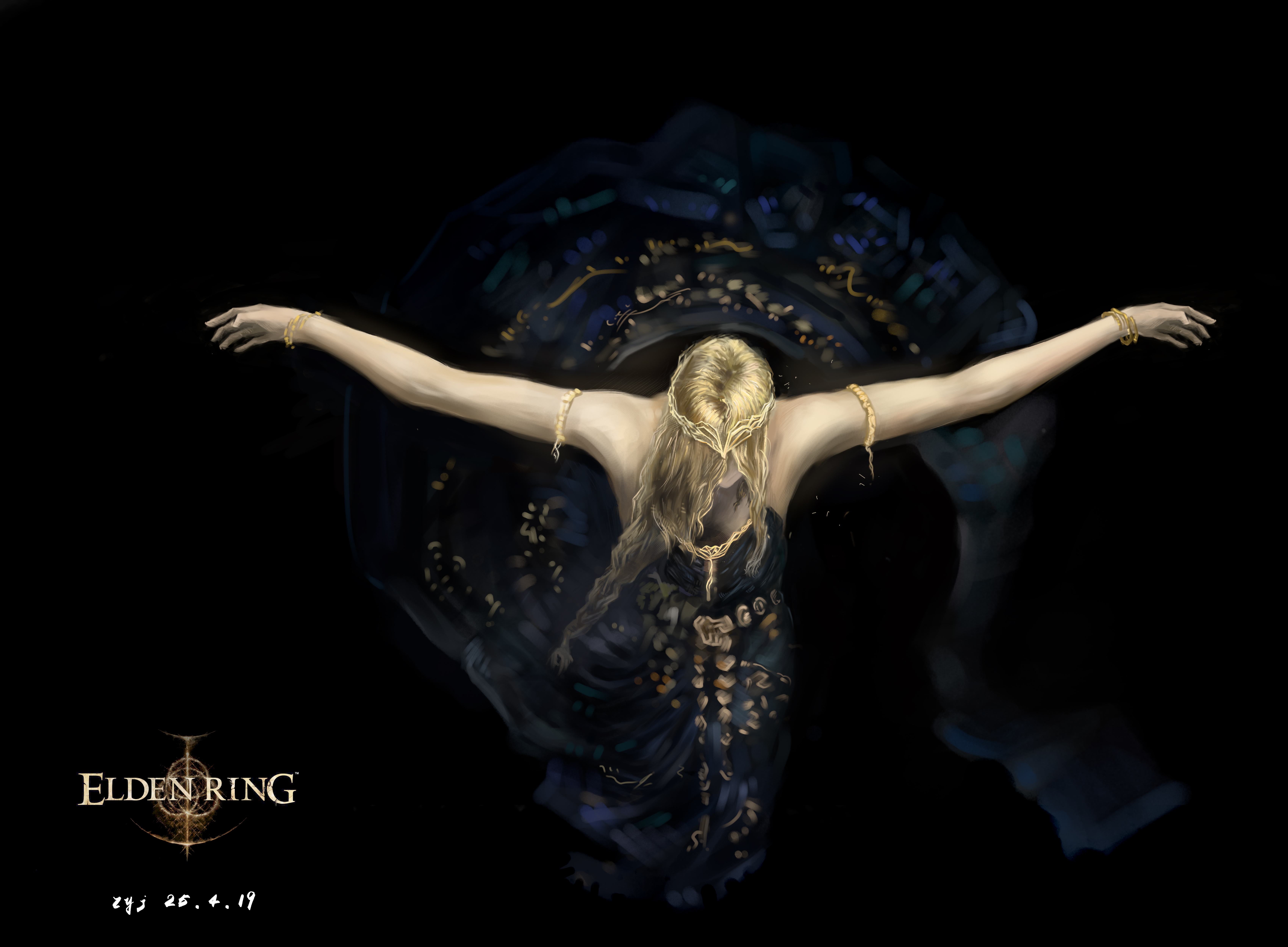 艾尔登法环 玛丽卡女王_YKhalil-站酷ZCOOL