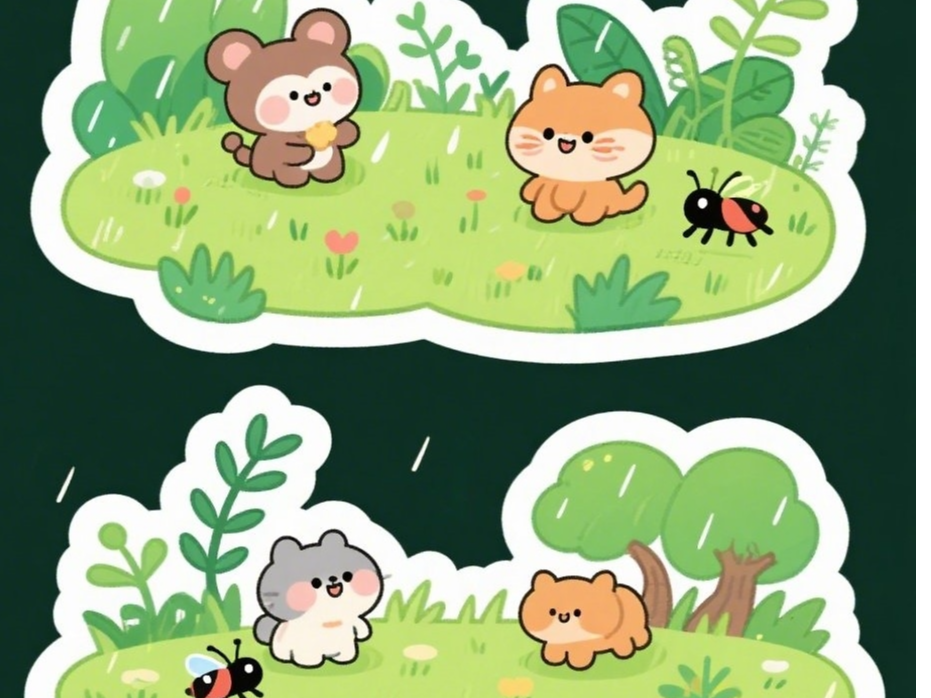 二十四节气贴纸_露滴花语-站酷ZCOOL