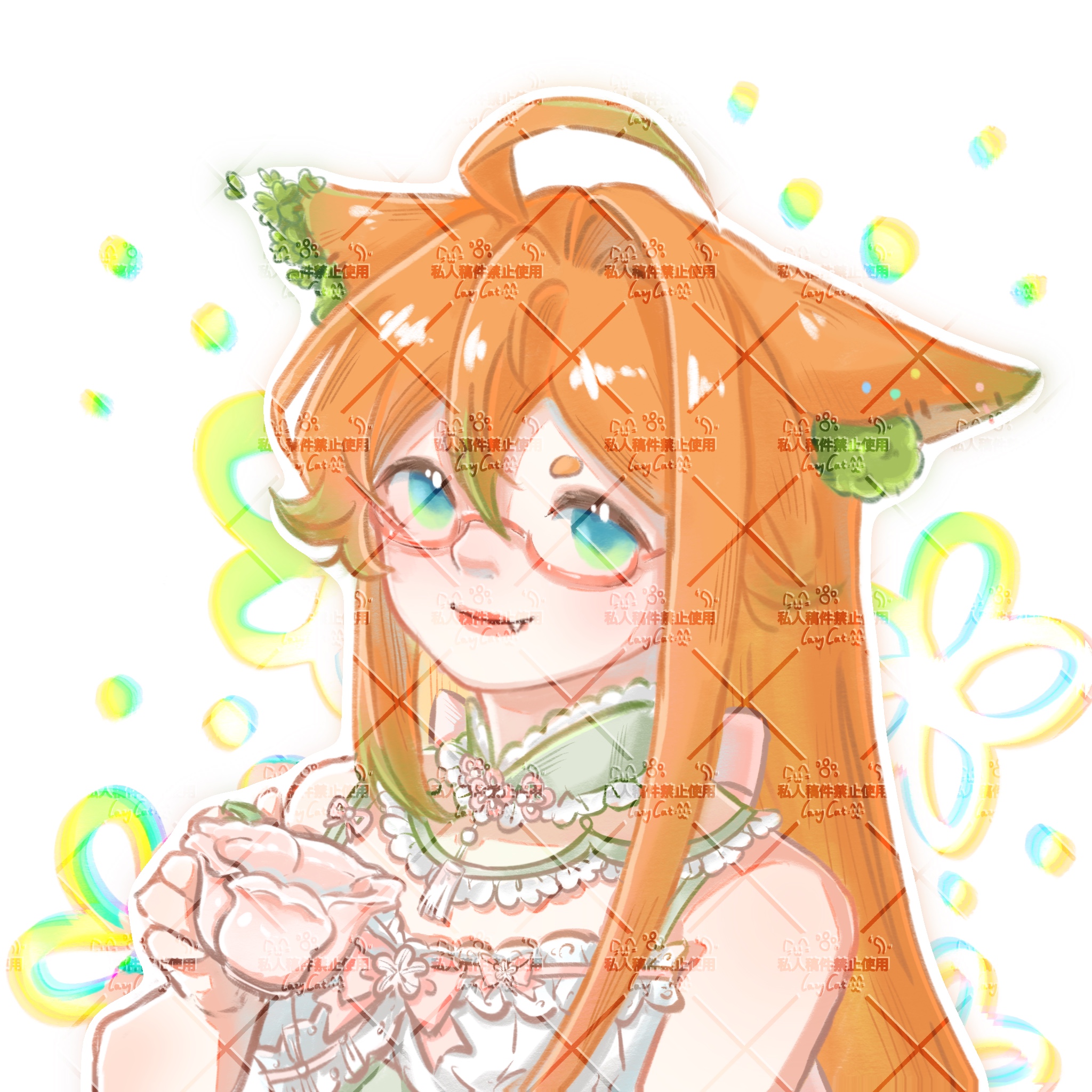 萌萌的大头_懒懒的猫LazyCat-站酷ZCOOL