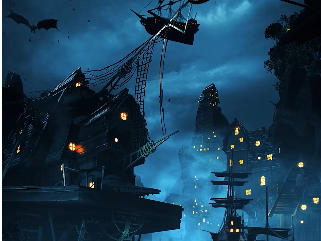 海盗湾峡谷_偷懒的渡-站酷ZCOOL