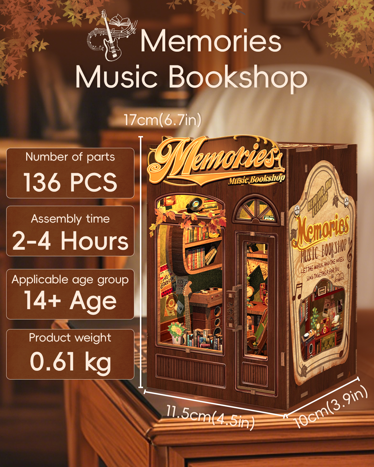旋律书店-Memories Music Bookshop亚马逊电商视觉制作_番茄芝士蛋-站酷ZCOOL