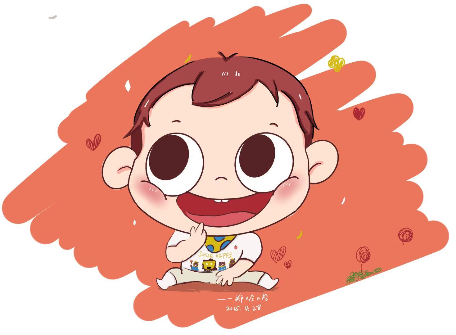 可爱的小baby_丹哈哈哈哈-站酷ZCOOL