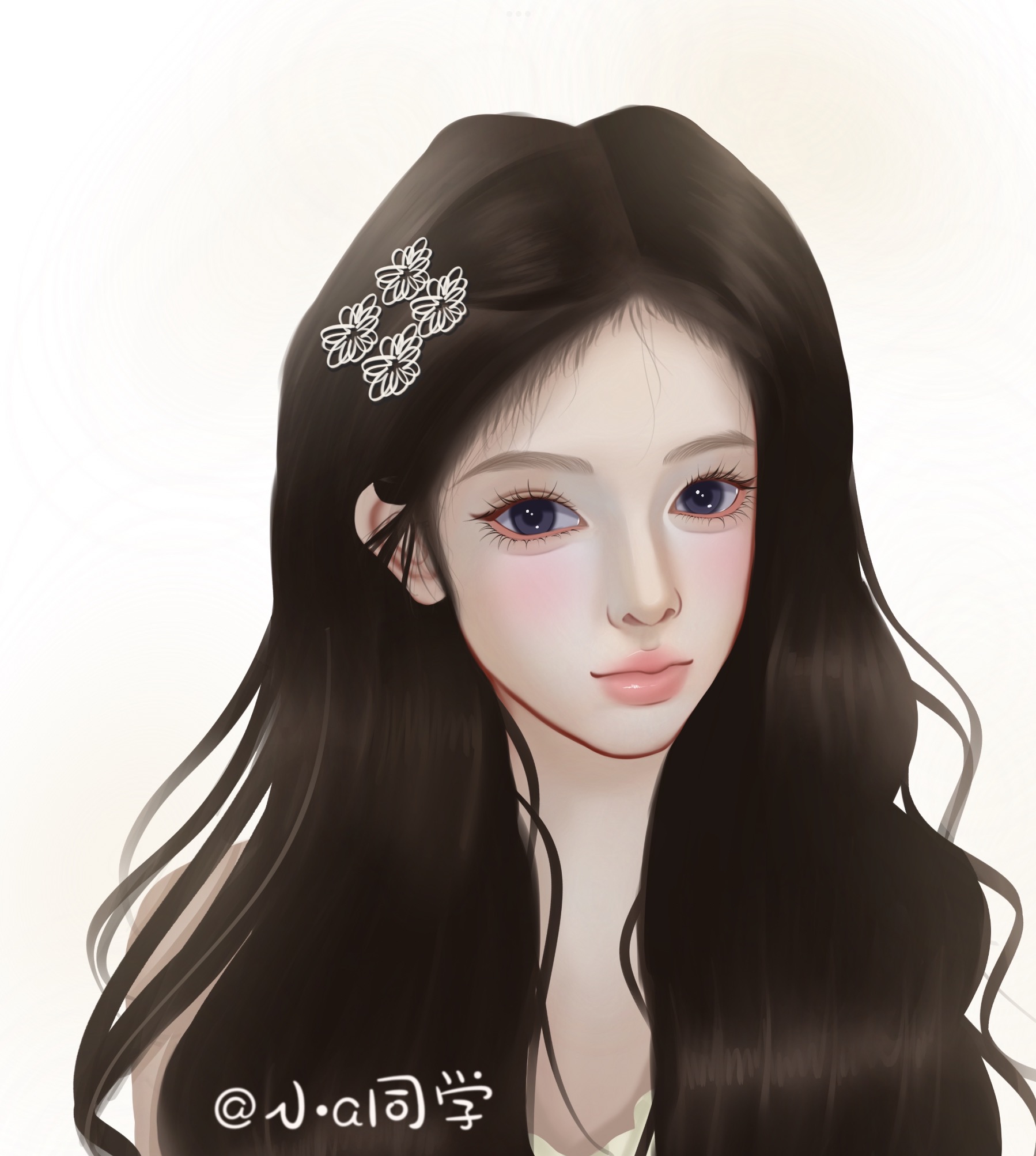 氛围感伪厚涂_Z180008833-站酷ZCOOL